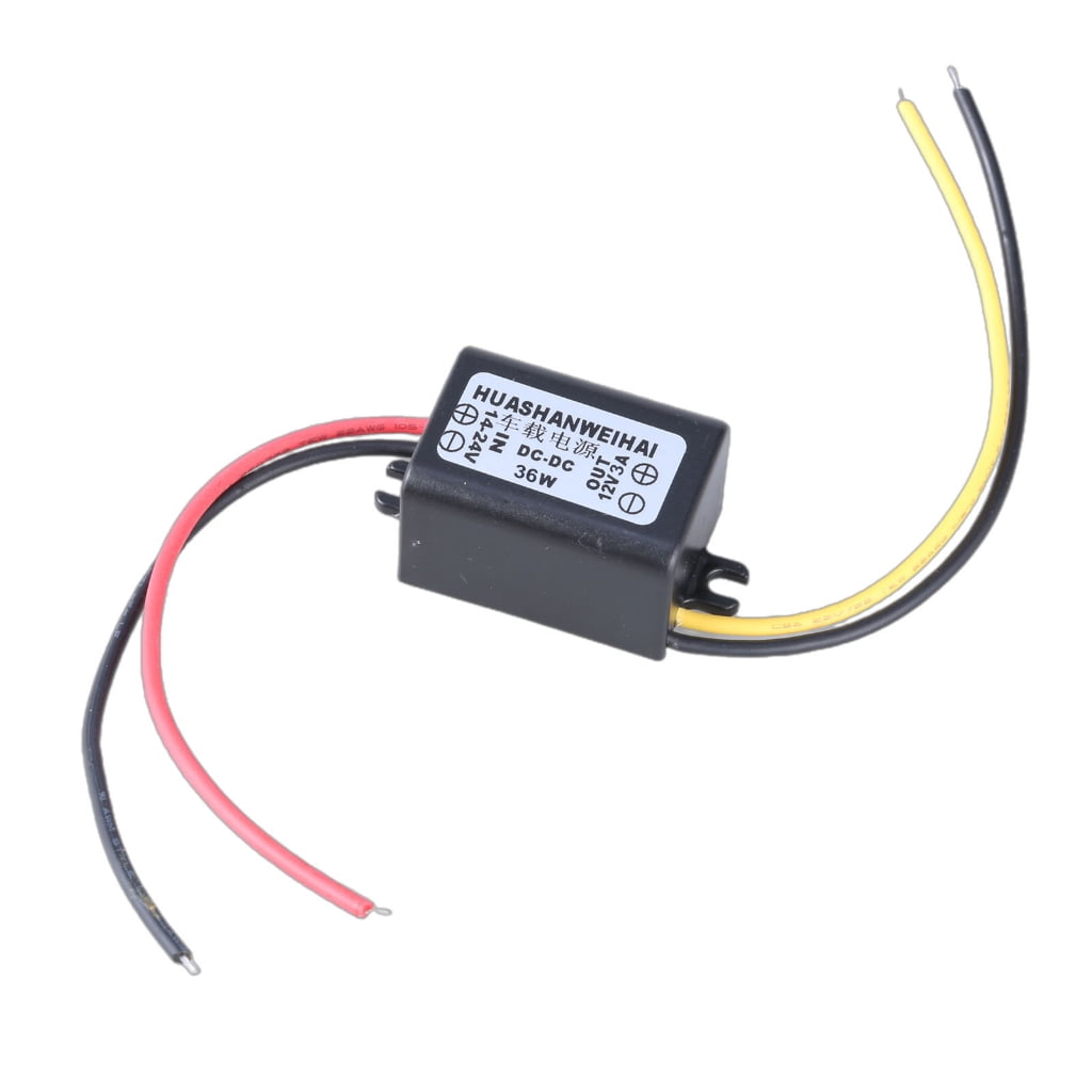 ZYHARUKO DC24V to 12V 1/2A/3A Step Down Converter Car Power Converter Voltages Changing Voltages ...