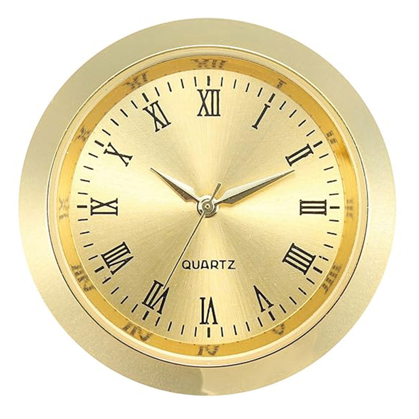 ZYHARUKO Elegant Small Metal Clock Insert Watch Dials with Roman ...