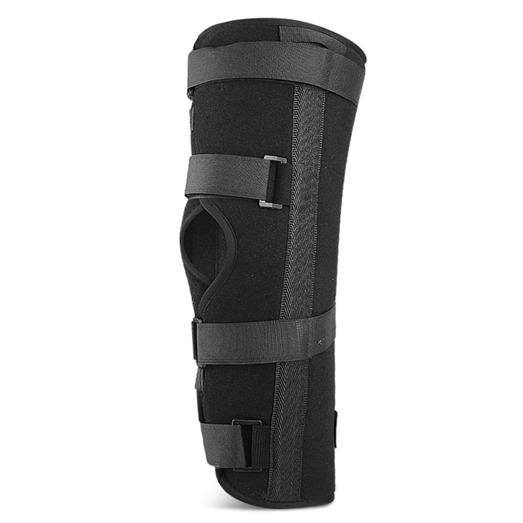 ZYHARUKO Knee Immobilizer Brace Full Leg Support Brace, Aluminum Alloy ...