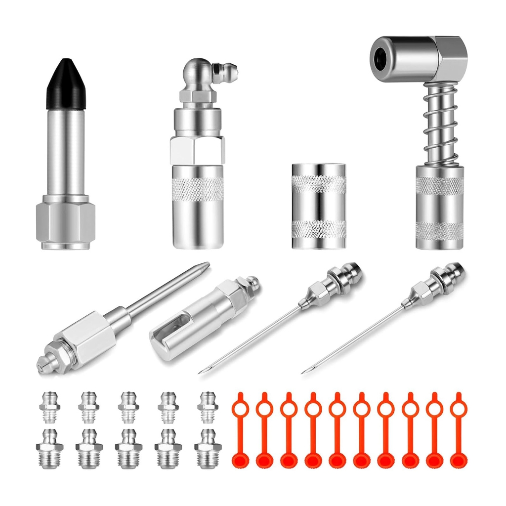 ZYHARUKO Lubrication Adapter Coupler Connector Grease Needle Nozzle ...