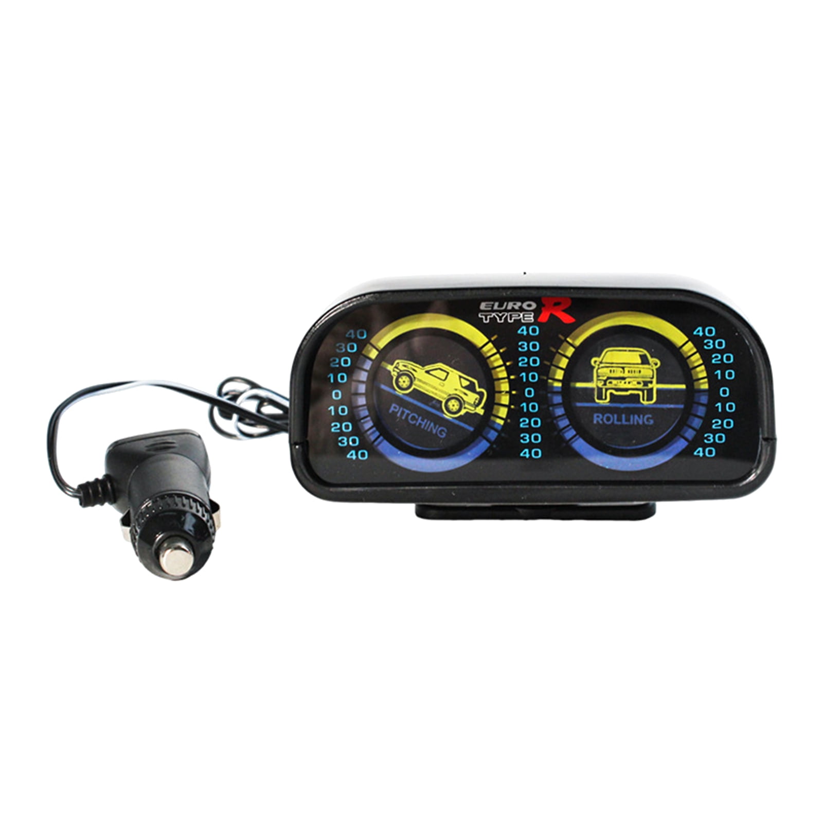 ZYHARUKO Meter Inclinometer with LED Light Car Digital Display Tilt ...