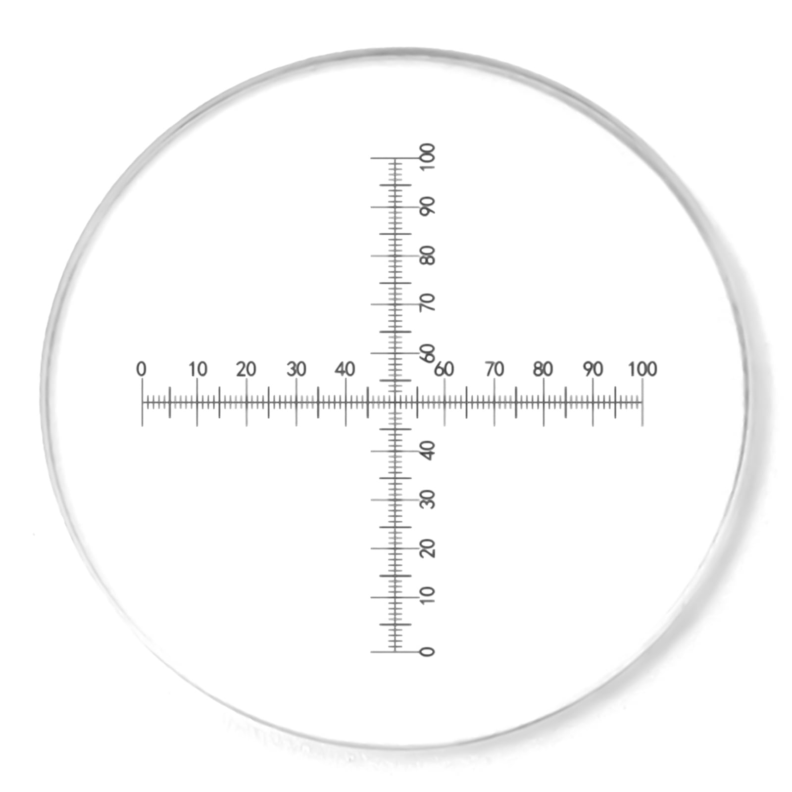 ZYHARUKO Microscope Calibration Slide Stage Micrometer Ocular Reticle ...