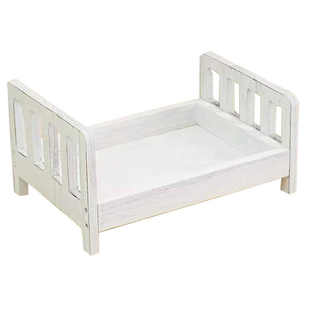 ZYHARUKO Newborn Photography Props Wood Bed Infant Photo Crib ...