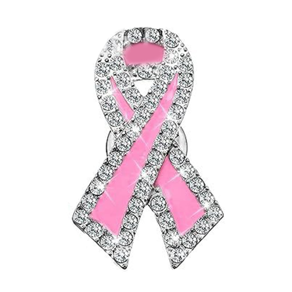 ZYHARUKO Official Breast Cancers Awareness Lapel Pins Pink Ribbon Pins ...