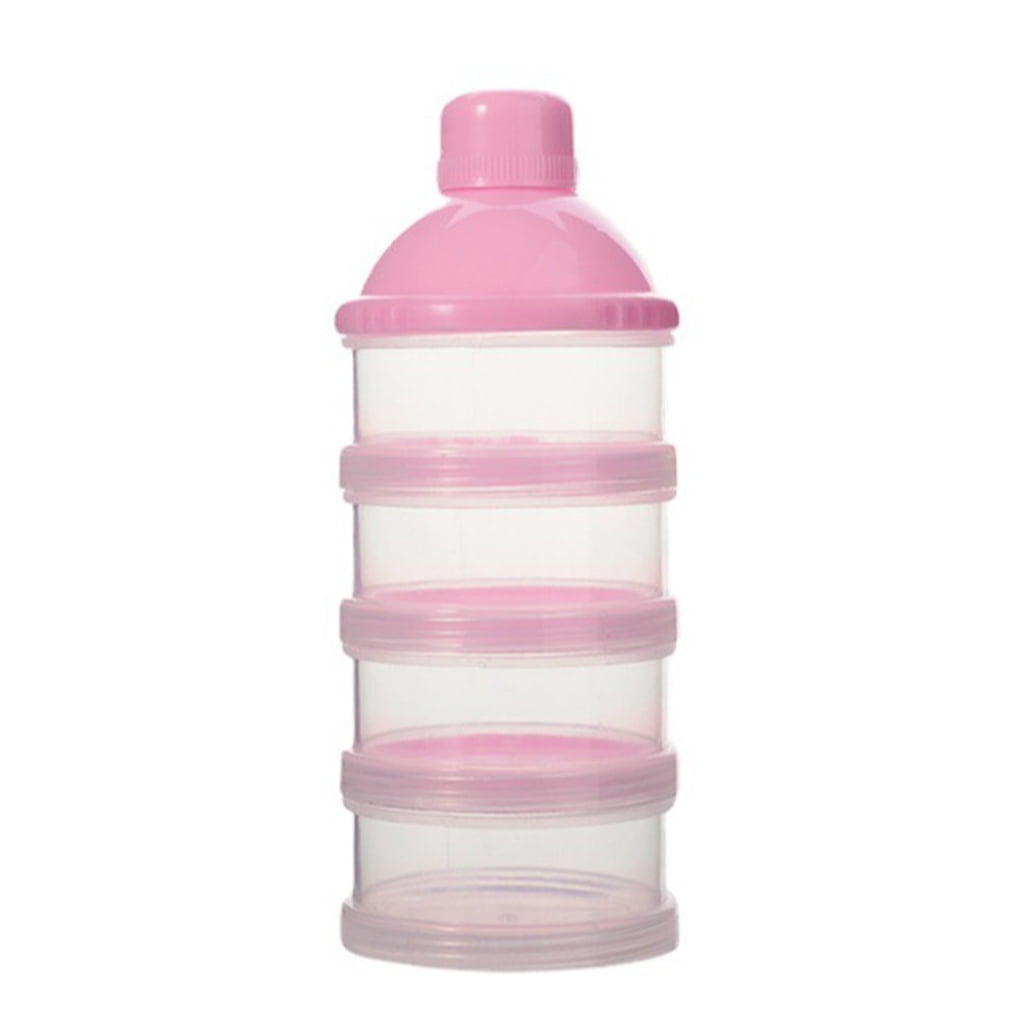 ZYHARUKO Portable 4/5 Compartment Baby Formulas Milk Powder Dispenser ...
