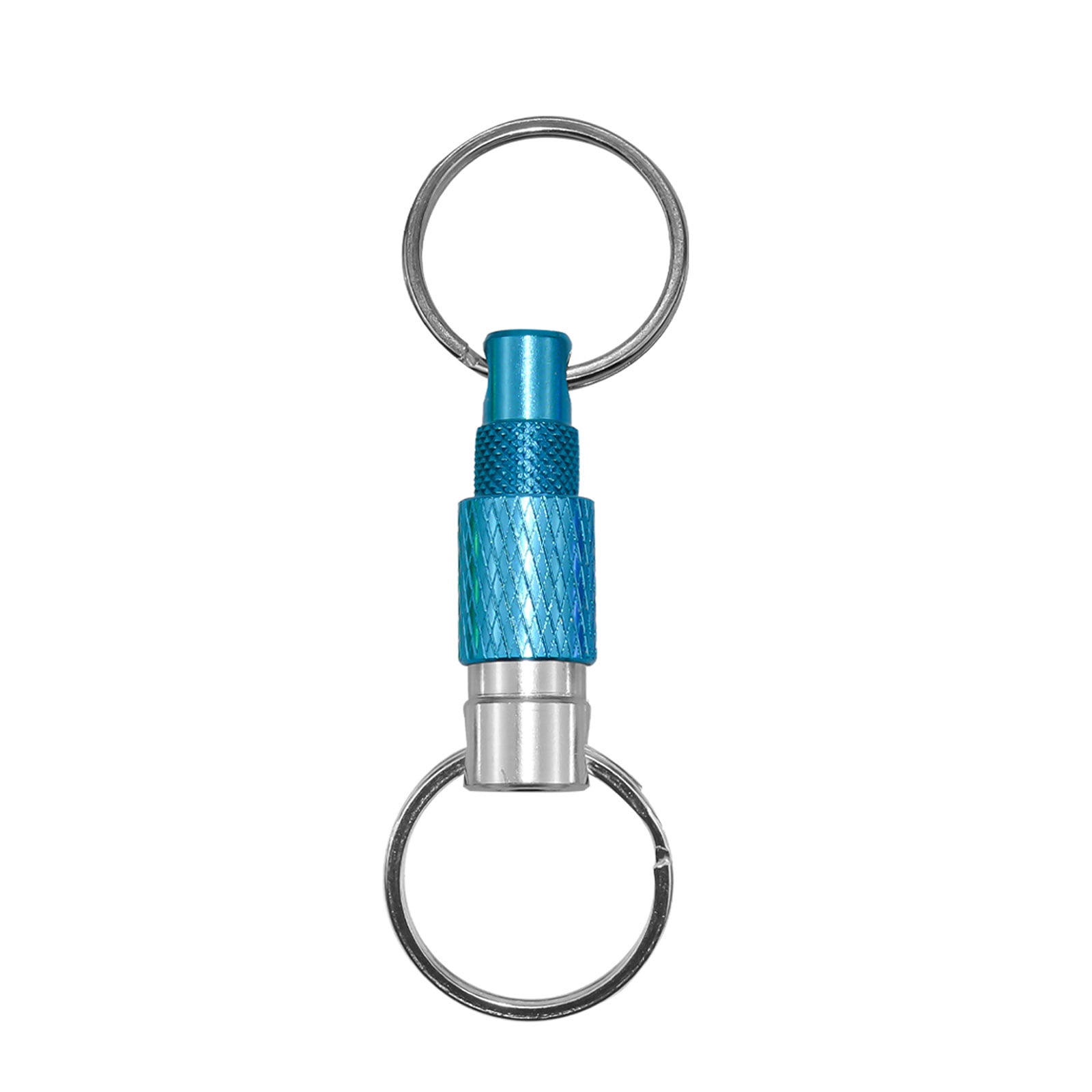 ZYHARUKO Pull Apart Keychain Quick Releases Separate Keyrings Two Split ...