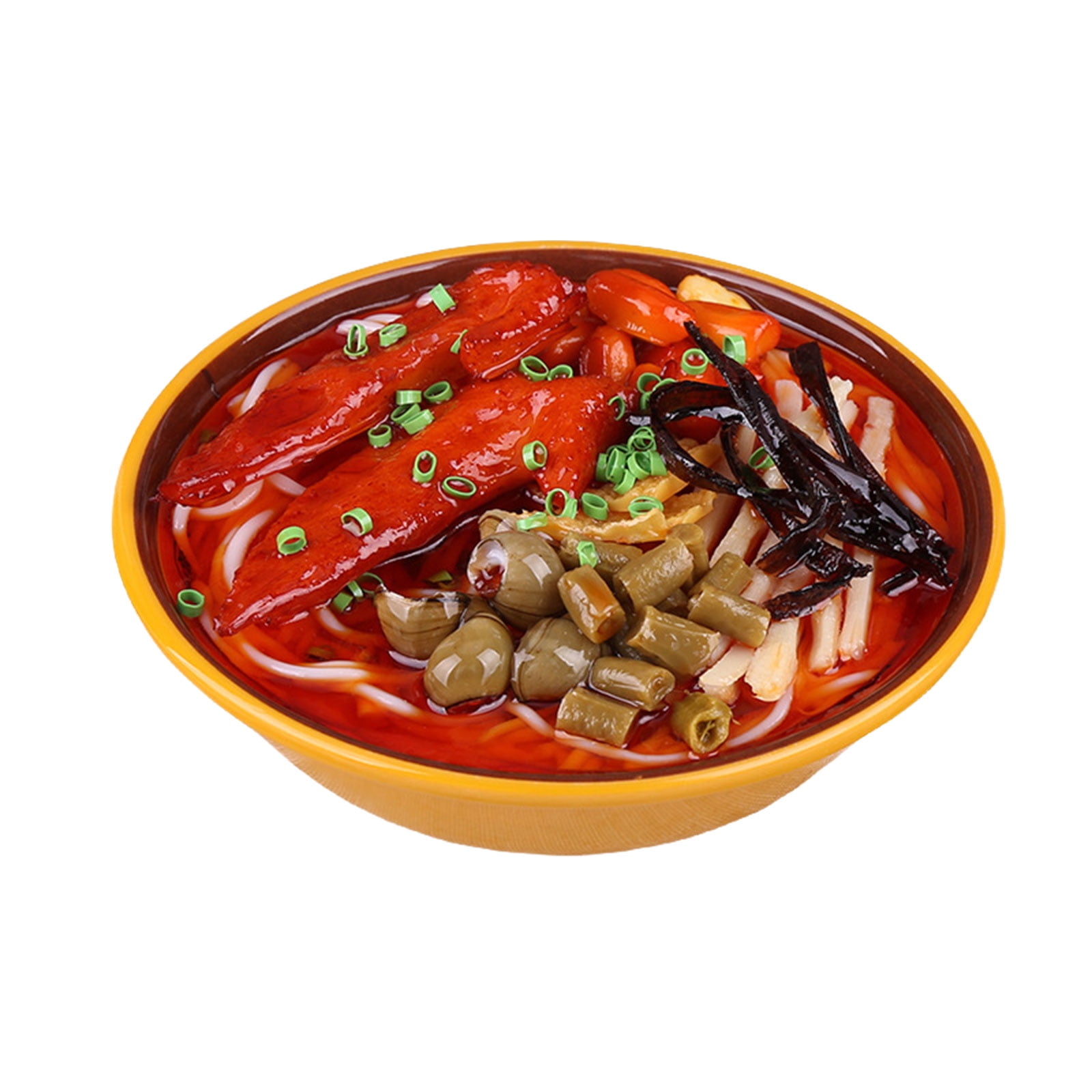 ZYHARUKO Realistic Noodles Rice Bowl Molds Artificial Realistic Noodles ...