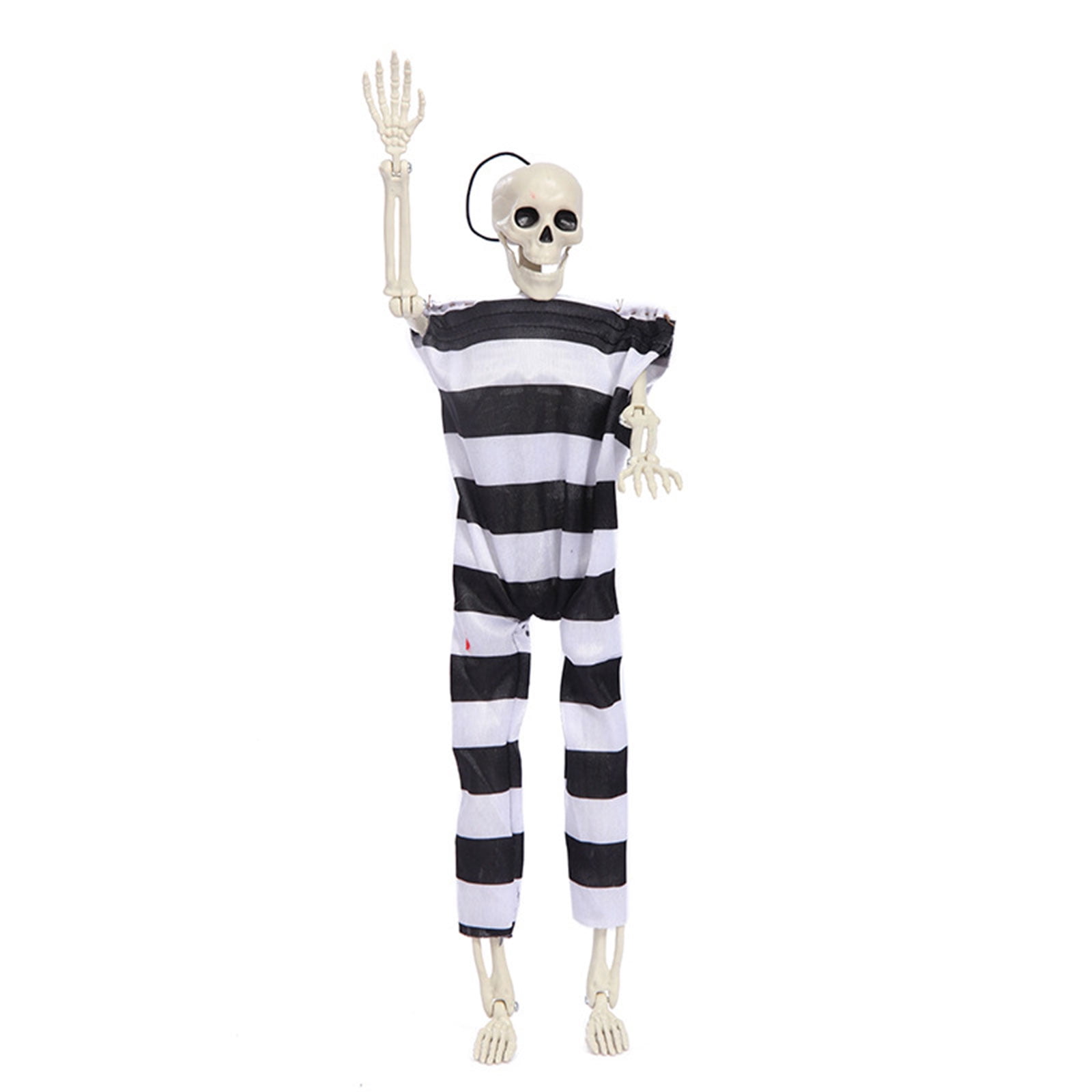 ZYHARUKO Realistic Skeleton Poseable Full Body Halloween Decoration ...