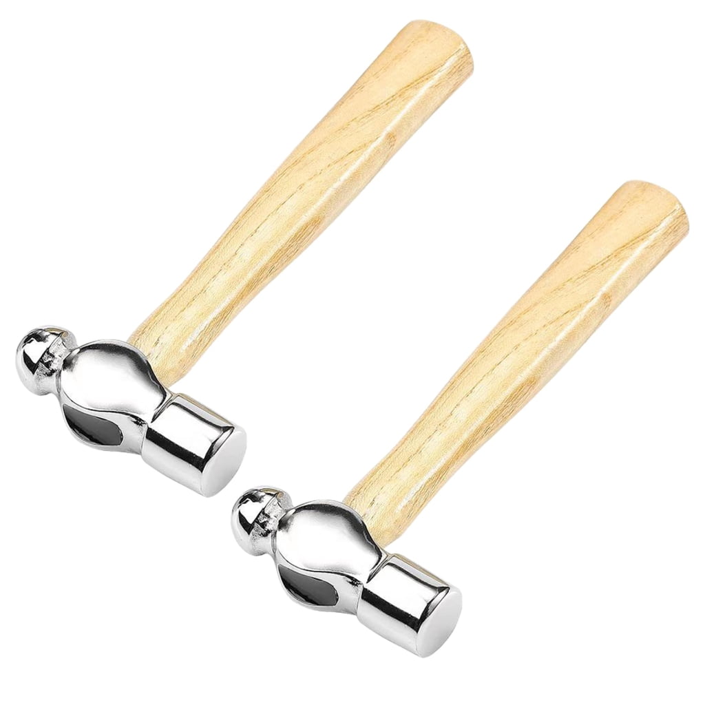 ZYHARUKO Round Head Hammer with Wooden Handle Small Hammer for ...