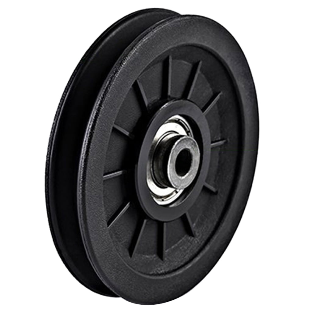 ZYHARUKO Round Rope Pulley, Wire Rope Reel Nylon Pulley for Ropes DIY ...