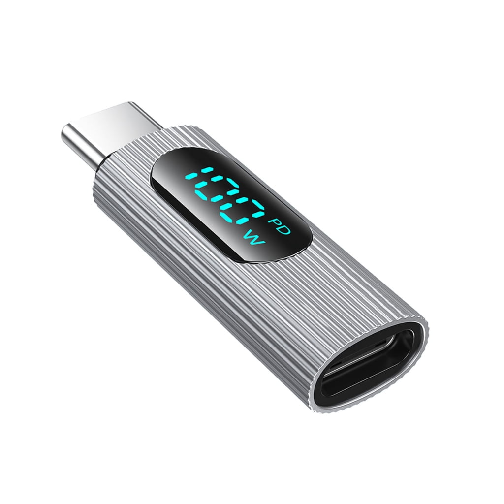 ZYHARUKO Short USB C Adapter Type C Male to Type C Female Adapters PD ...