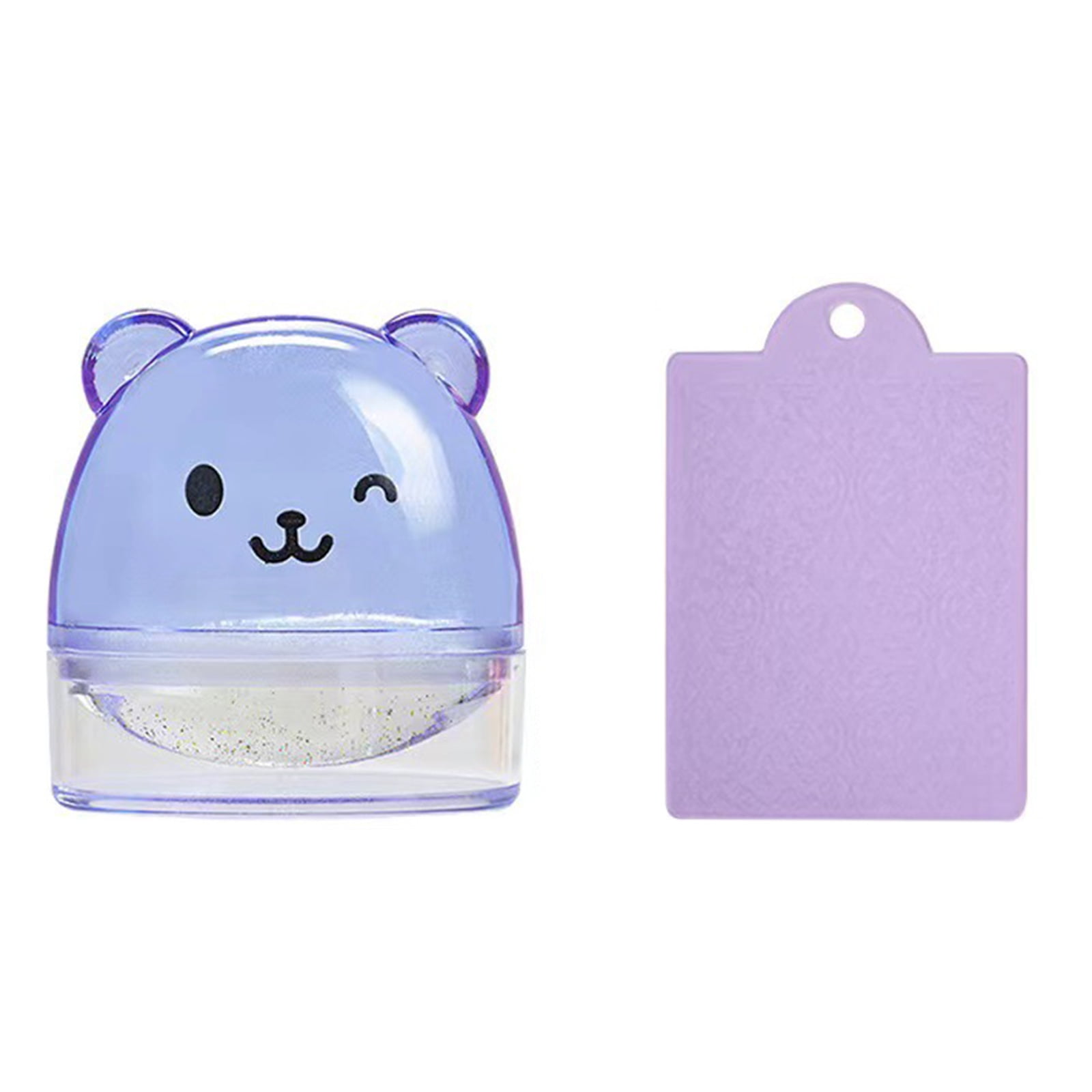 ZYHARUKO Silicone Stamper Set French Tip Stamp Bear Jelly Stamper with ...