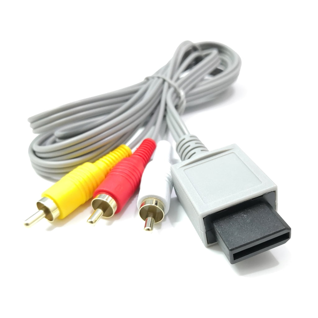 ZYHARUKO Standard Composite Cord Video Cable for Game Consoles 1.80m ...