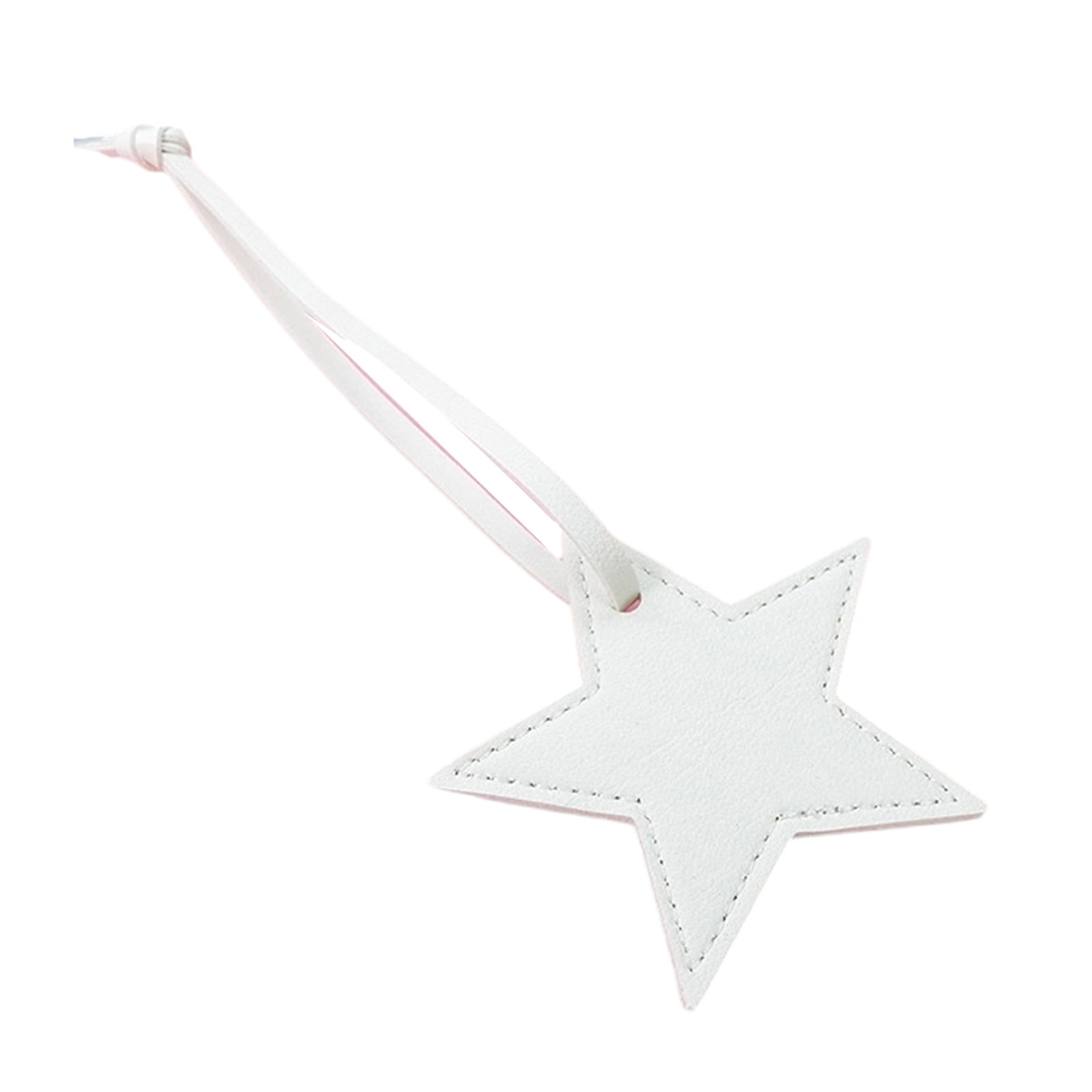 ZYHARUKO Star Shaped Leather Luggage Charm Versatile Five-pointed Star ...