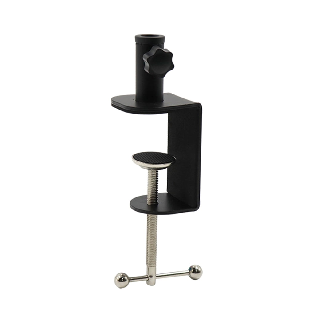 ZYHARUKO Table Mount Clamp Metal Base I-shaped Clip 35 Cantilever ...