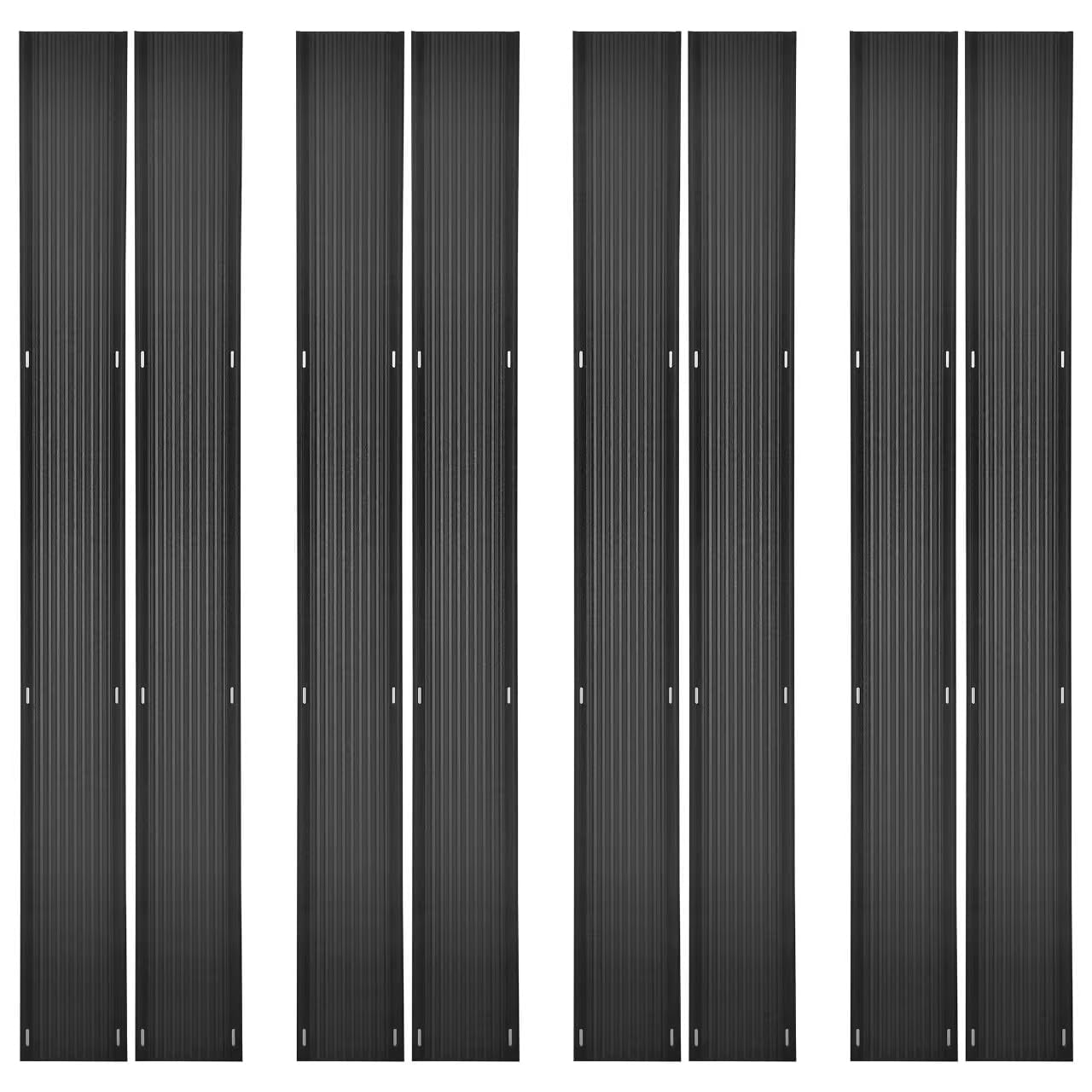 ZYJOYY 60" HDPE Snowmobile Ramp Trailer Ski Guides, Snowmobile Ramp ...