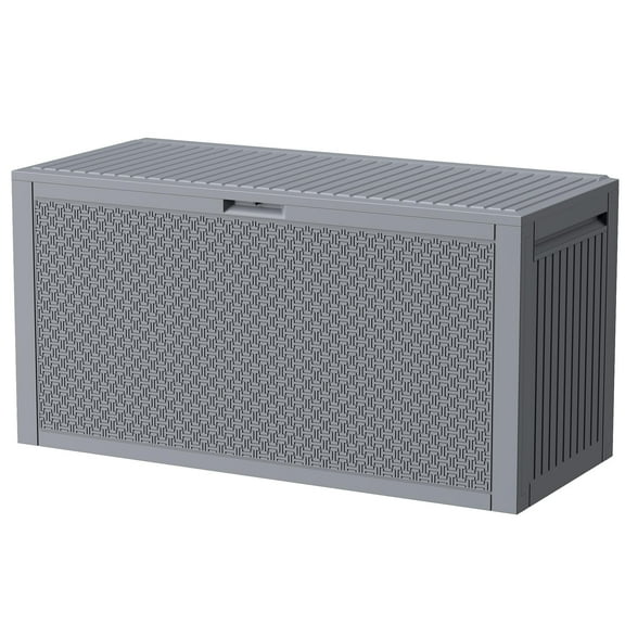 Outdoor Storage Box, 31 Gallon Deck Box Indoor and Outdoor Use ...