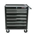 ZYJSQ Rolling Tool Chest Cabinet 7 Drawers, Toolbox Organizer with ...