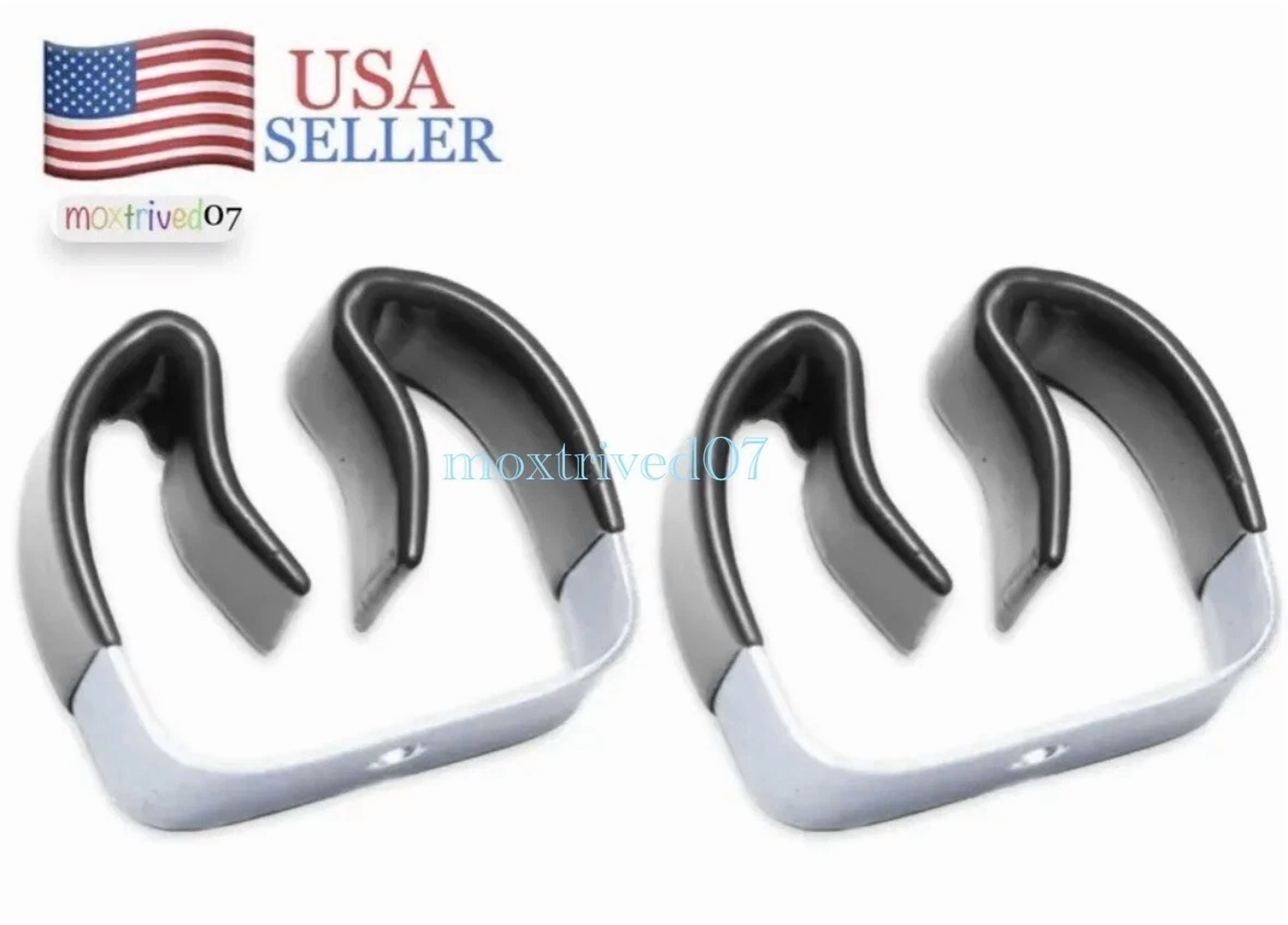 ZYLER- 2 Pack Steel Screw-In Wall Mount Broom Clip Garage Storage ...