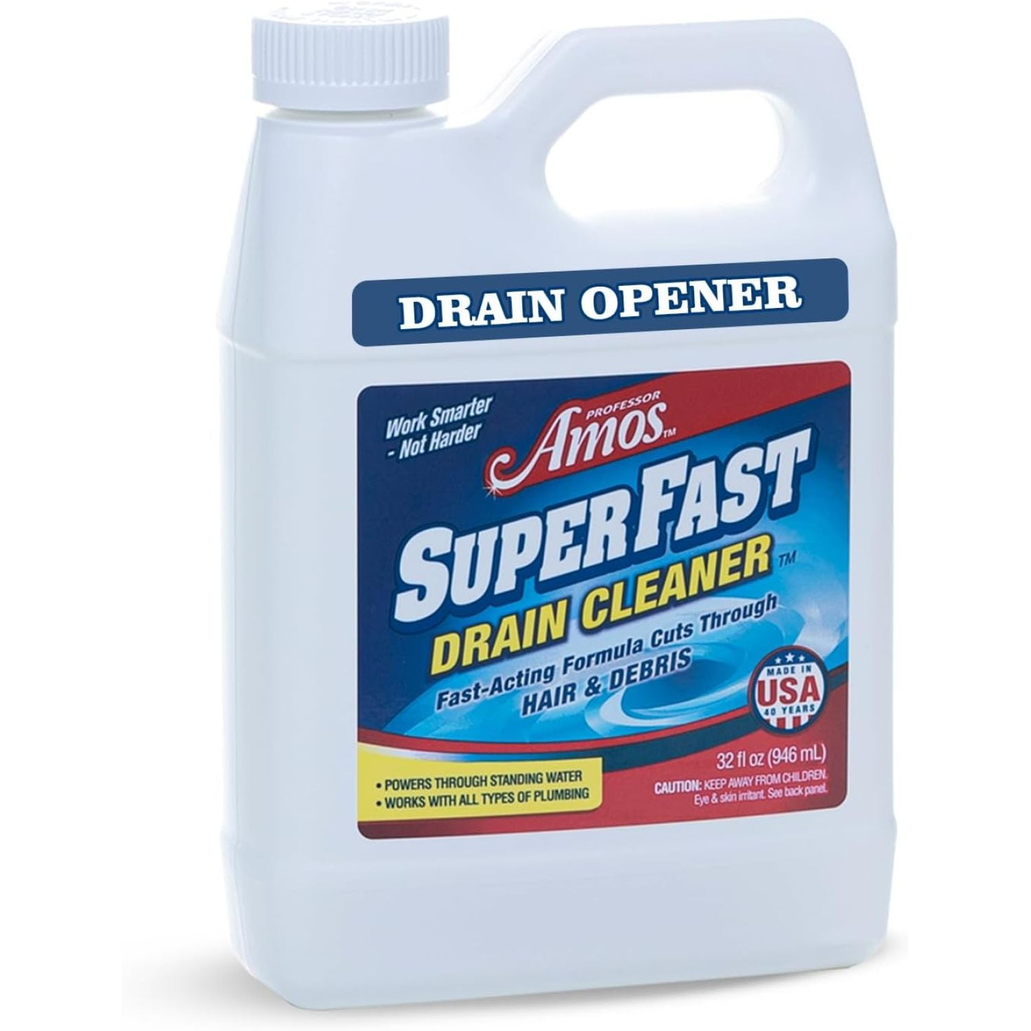 ZYLF' Superfast Drain Cleaner Dissolve Hair, Grease, Food & Build Up ...