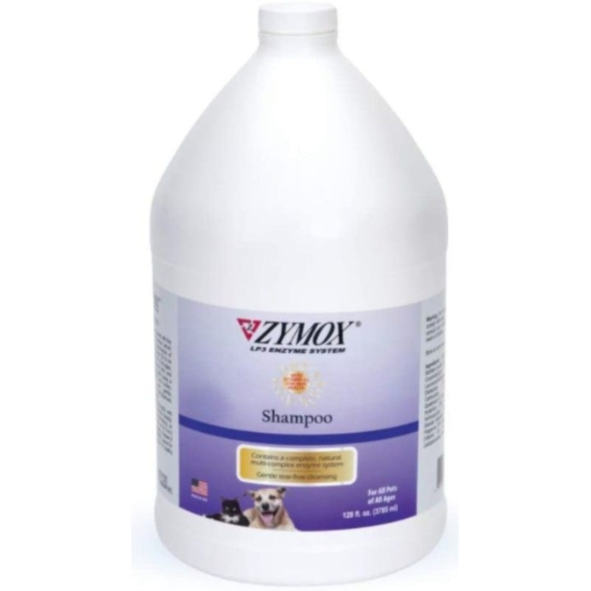 ZYMOX Advanced Enzymatic Shampoo, 1 gal - for Pets & Animals of All ...