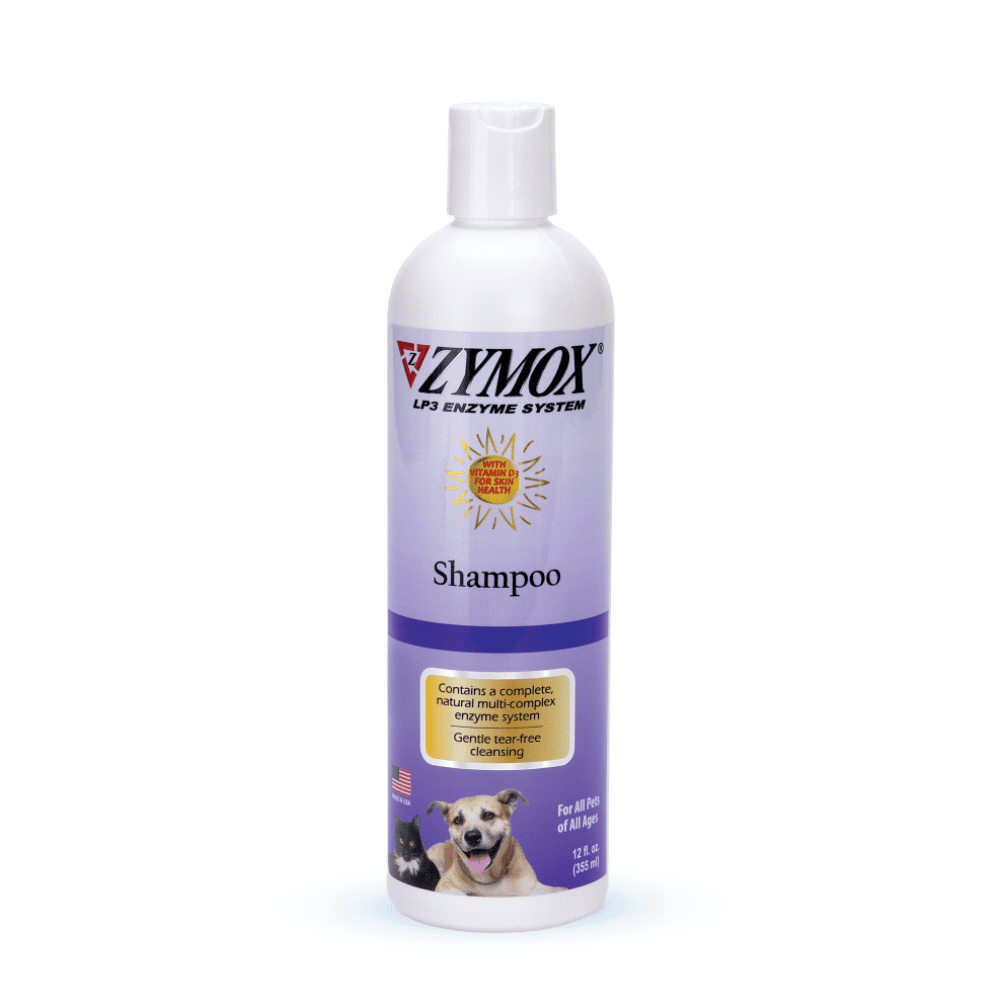 ZYMOX Shampoo for Dogs and Cats, 12oz, Relieves Itchy Allergy Skin ...