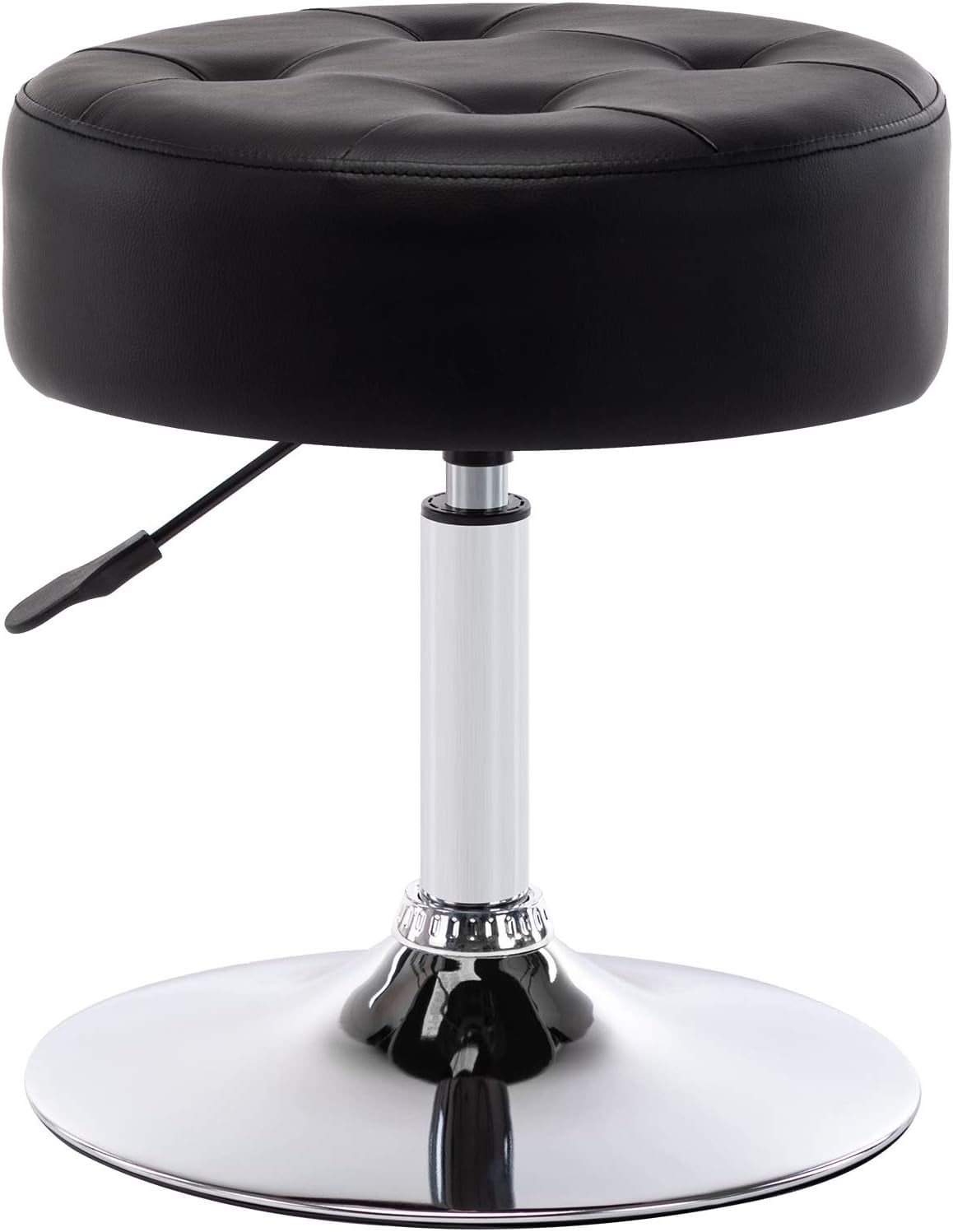 ZYPPP PU Leather Vanity Stool Makeup Stool Vanity Chair Height ...
