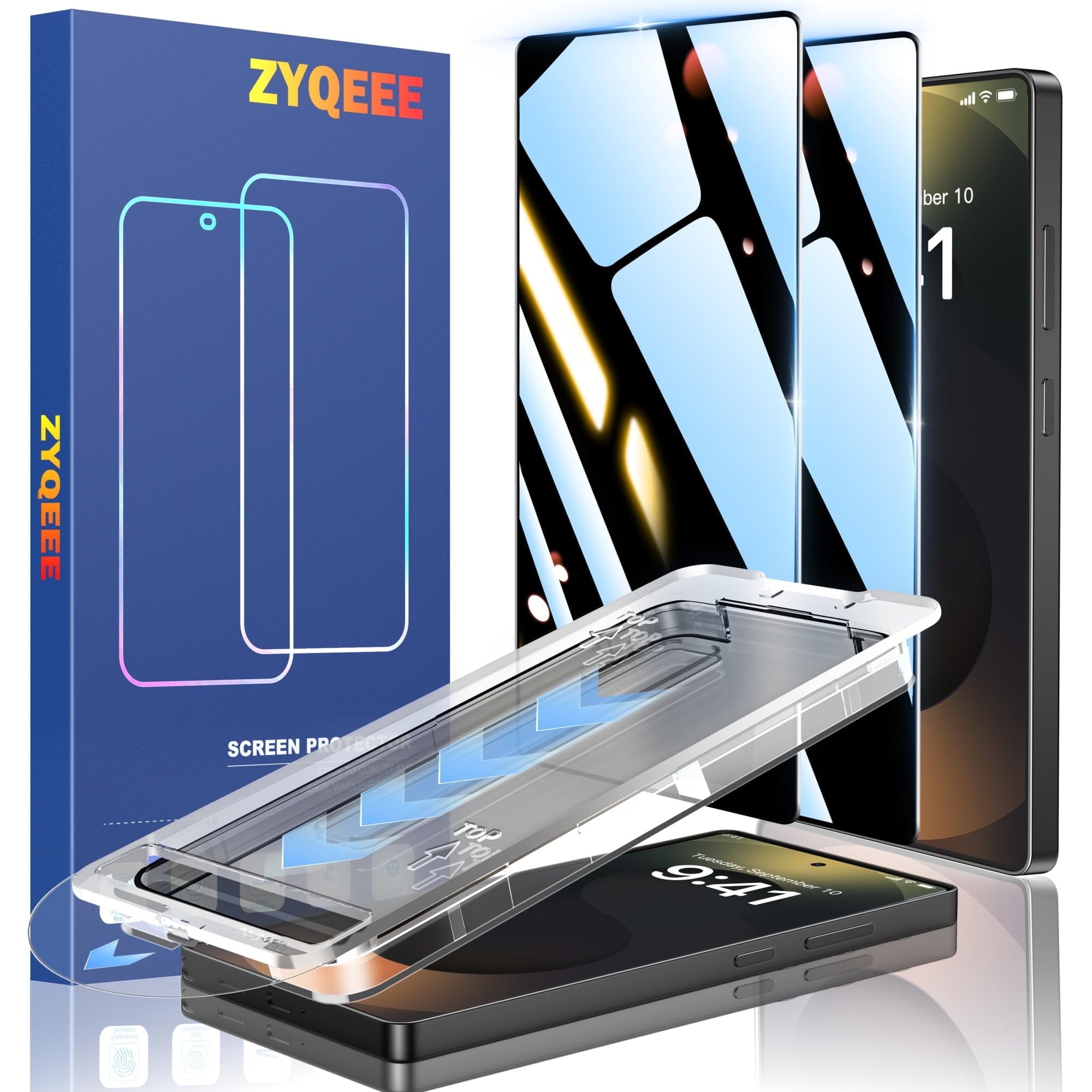ZYQEEE 2 Pack Privacy Screen Protector Compatible with Samsung Galaxy ...