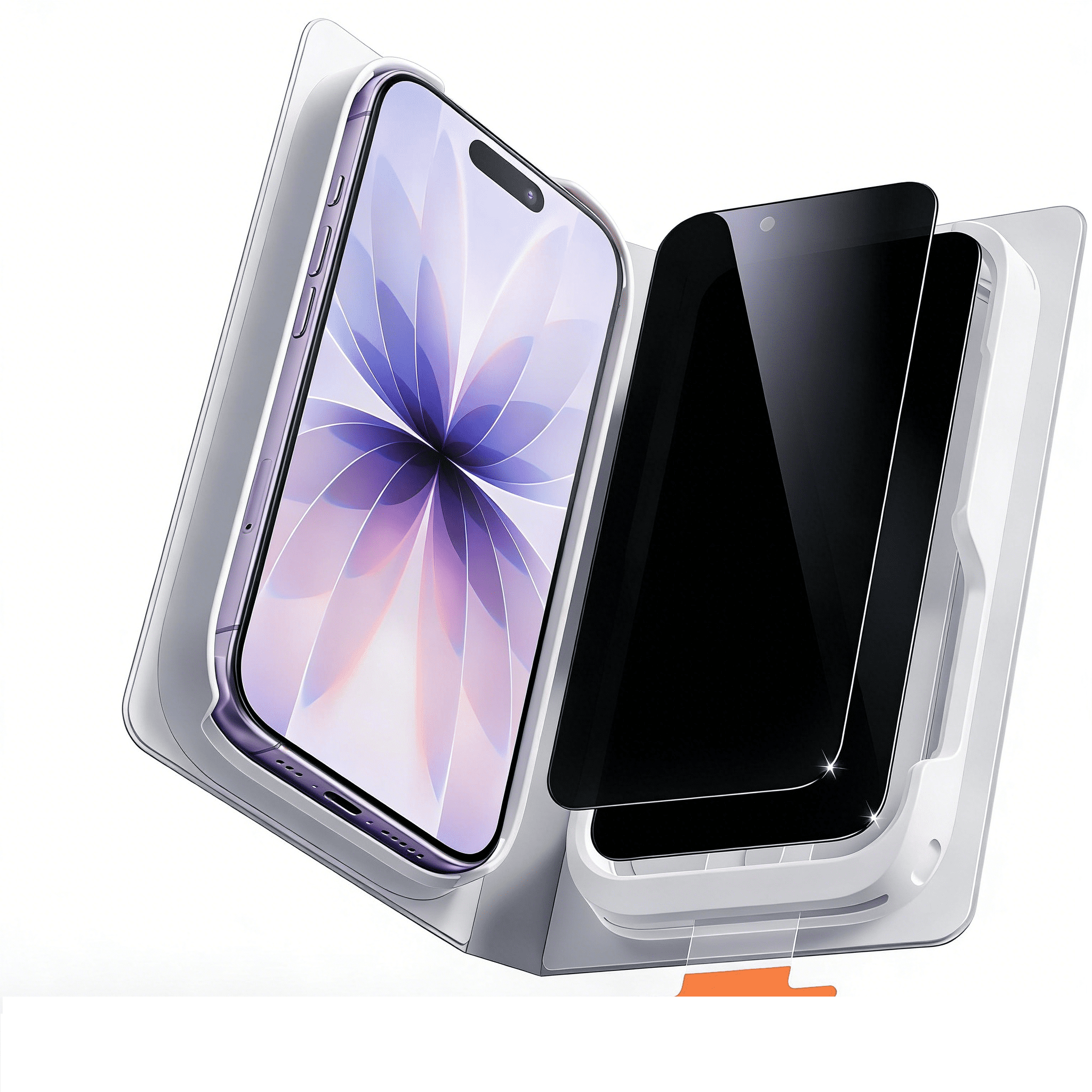 ZYQEEE 2 Pack Tempered Glass for iPhone 17 Pro MAX, Privacy Screen ...