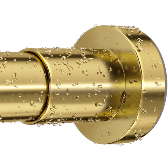 FUGee-Shower Curtain Rod Adjustable 18-50 Inch, Spring Tension Shower ...