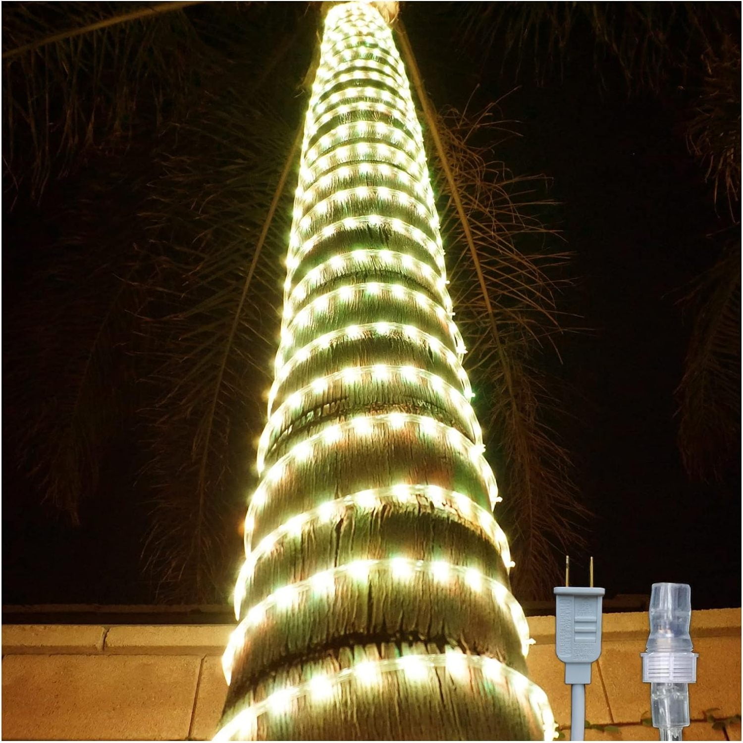ZYSF 80ft/864 LED Rope Lights for Christmas Theme Colors Party Outdoor ...
