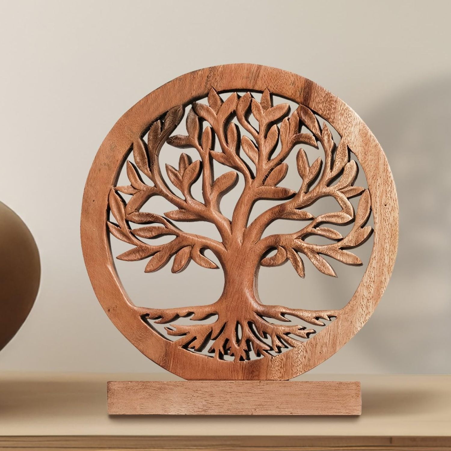 ZYSF Gifts for Mom - Wooden Tree of Life Sculpture - Mother's Day ...