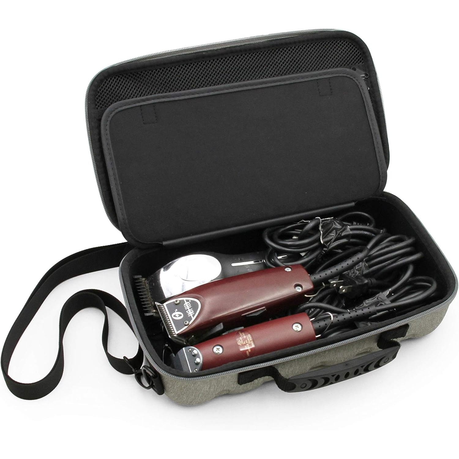 ZYSF Hair Clipper Case Holds Three Electric Clippers, Hair Buzzers ...