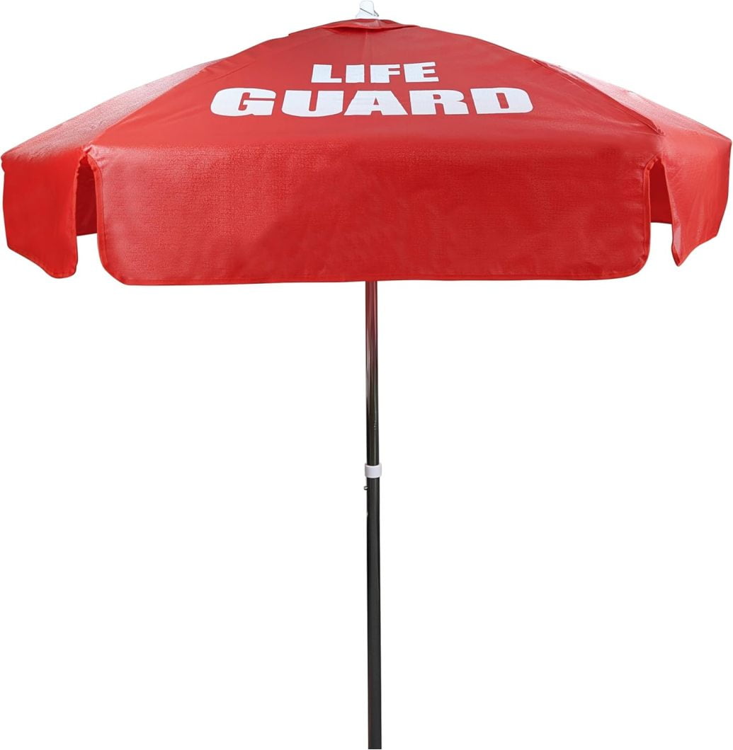 ZYSP Lifeguard Solar Umbrella - Patio, Beach & Outdoor Umbrella with 45 ...