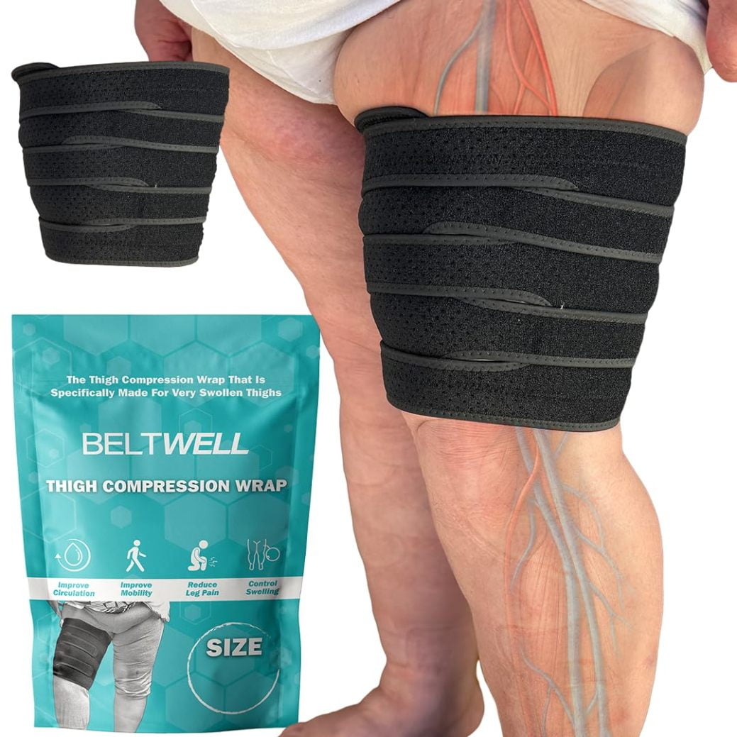 ZYSP® - The Adjustable Thigh Compression Wraps For Big Swollen Upper ...