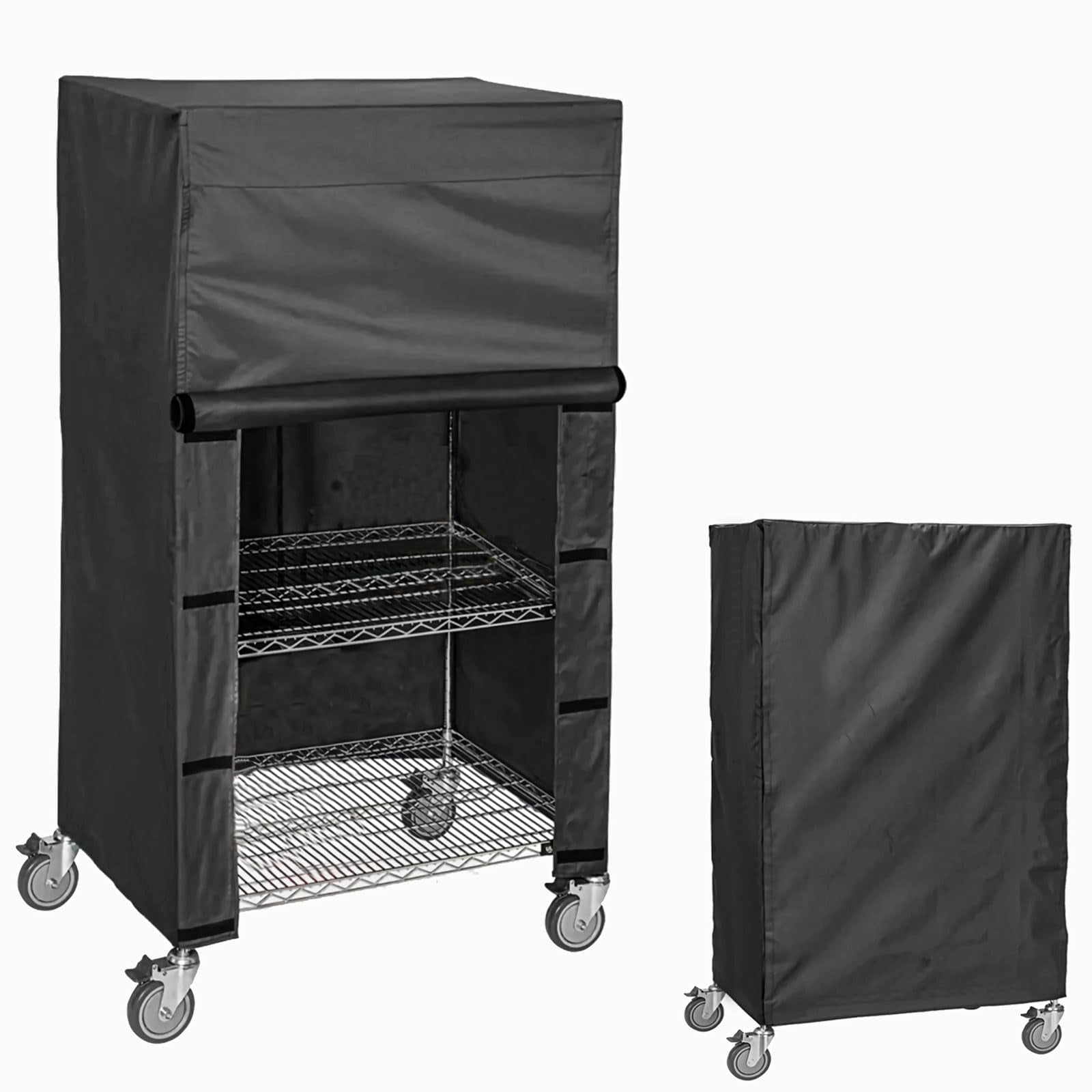 ZYSUOR Shelving Waterproof Cover for Storage Shelf Wire Rack, 30"W x 14 ...