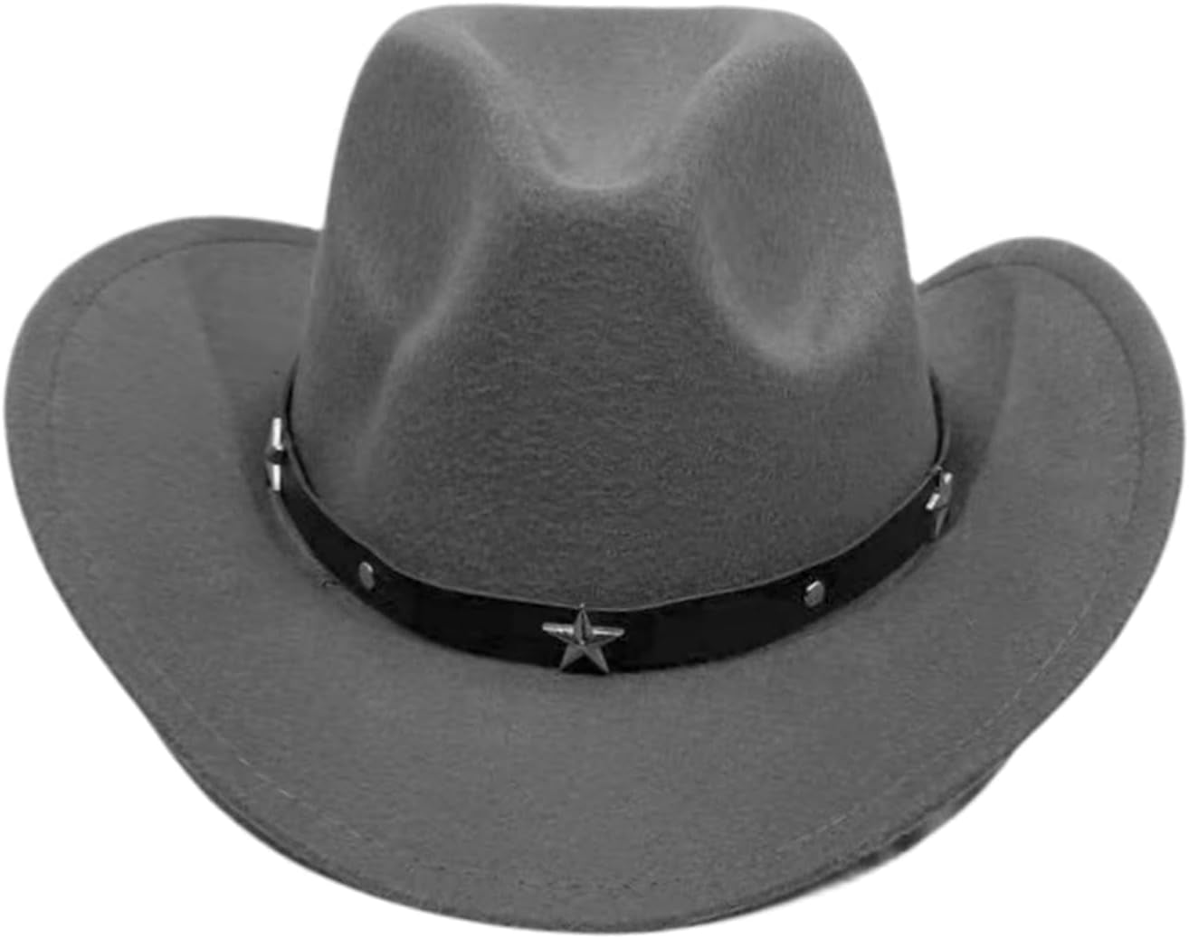 ZYSimple Version of Cowboy Hat, Solid Color Cowboy Hat, Retro Cowboy ...