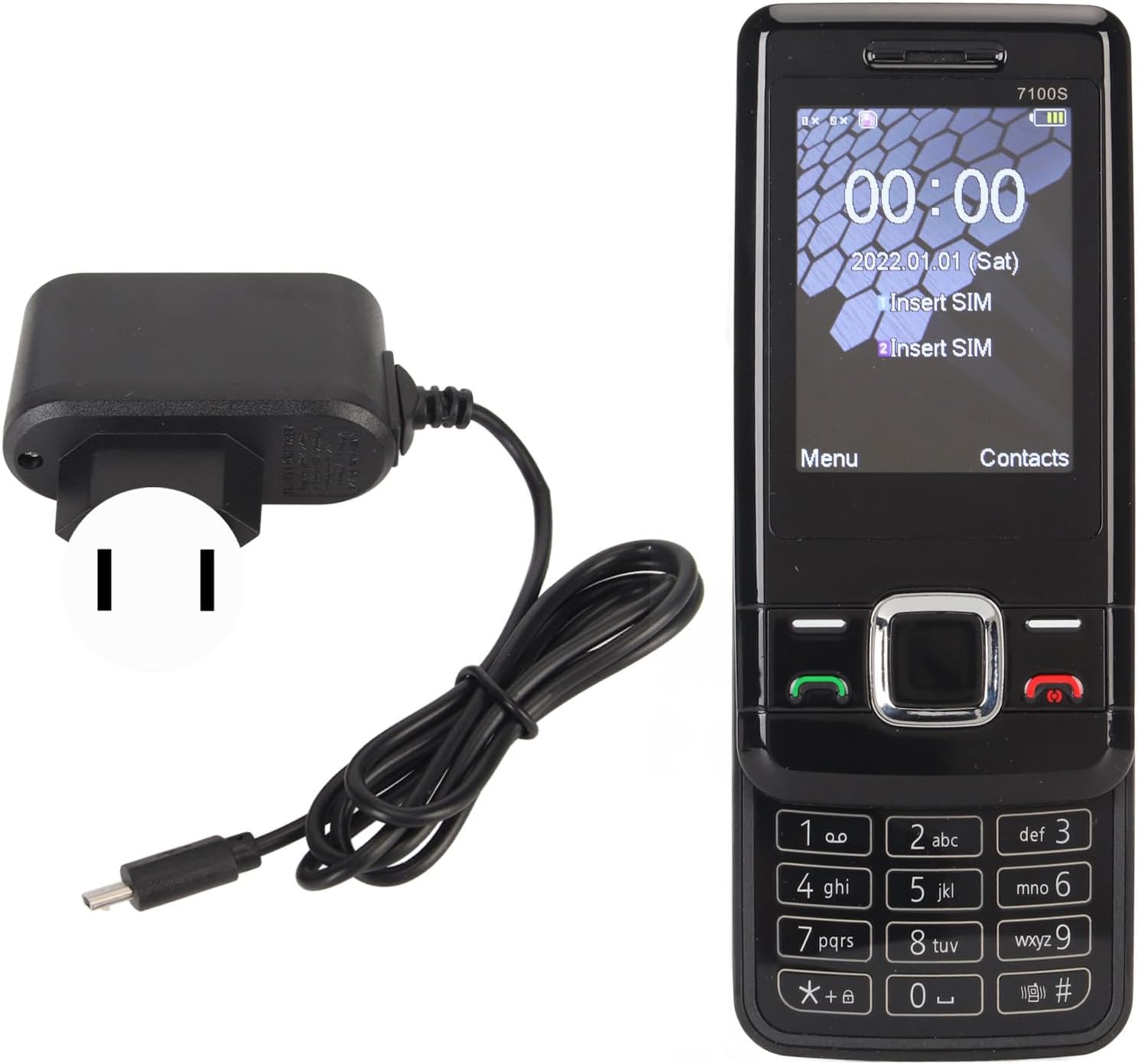 ZYUnlocked Slider Phone with 2.4 Inch HD Screen, Unlocked Senior Cell ...