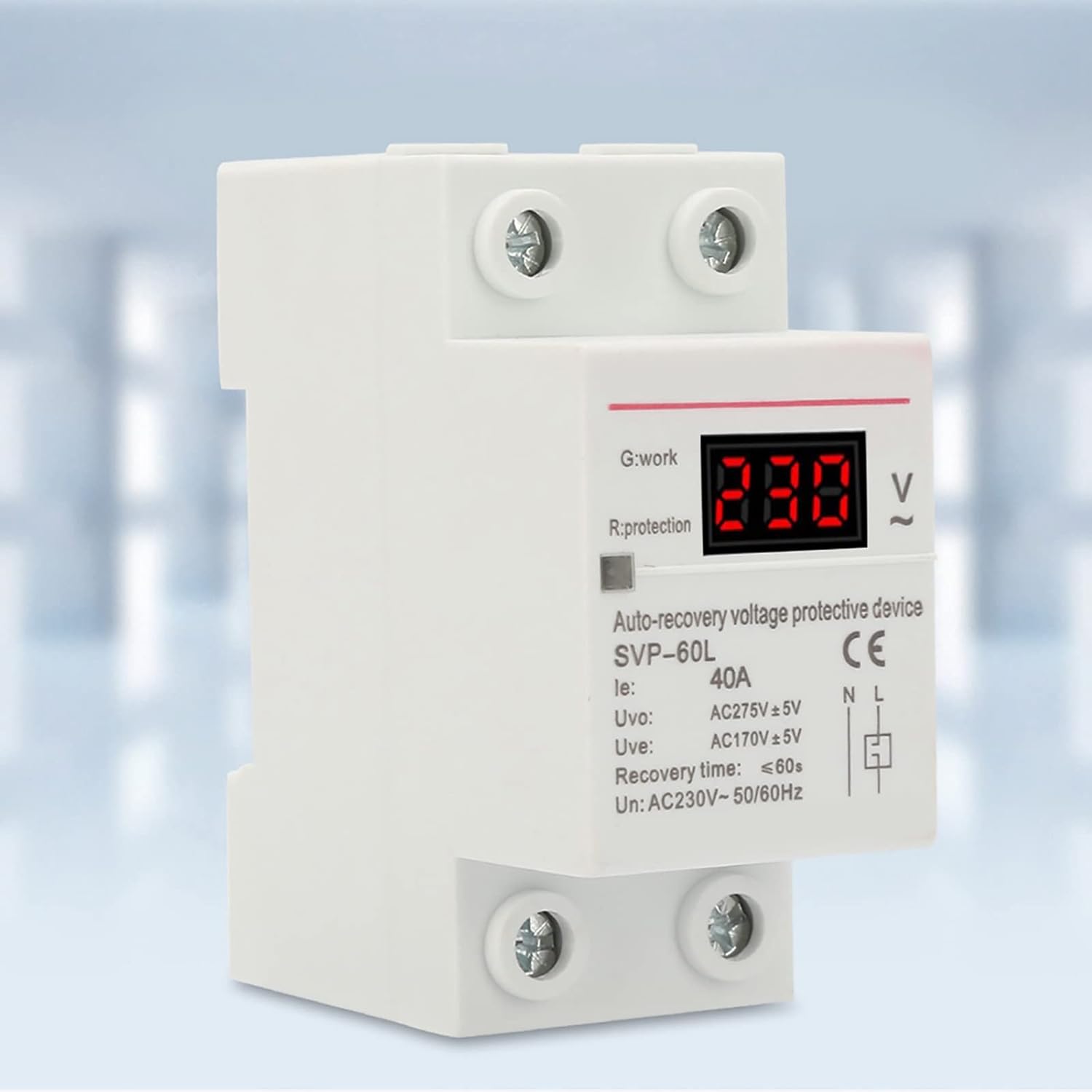 ZYVoltage Recovery Voltage Reconnect Device - 230V 40A - Against ...