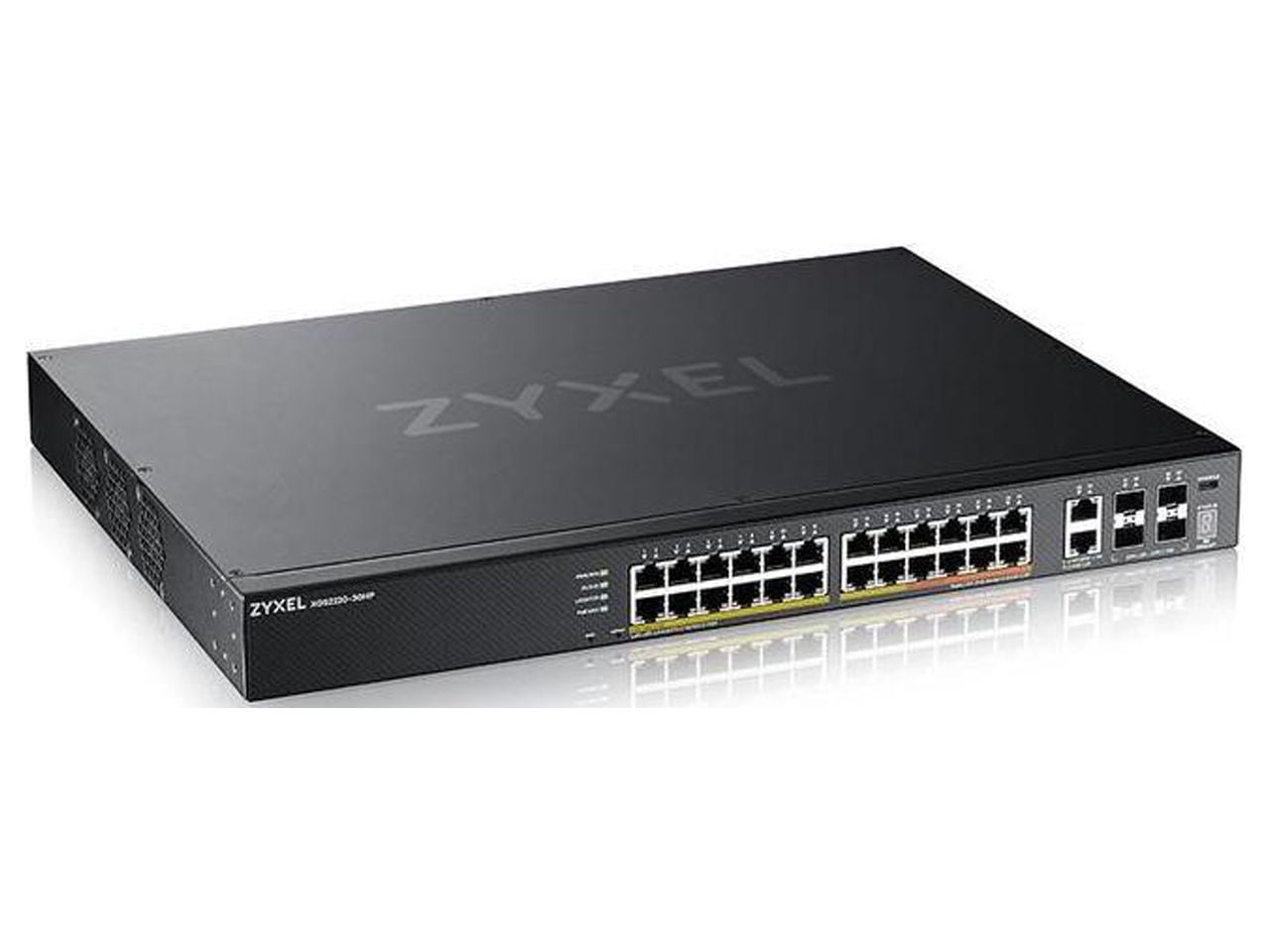 ZYXEL 24-port GbE L3 Access PoE+ Switch with 6 10G Uplink 400 W ...