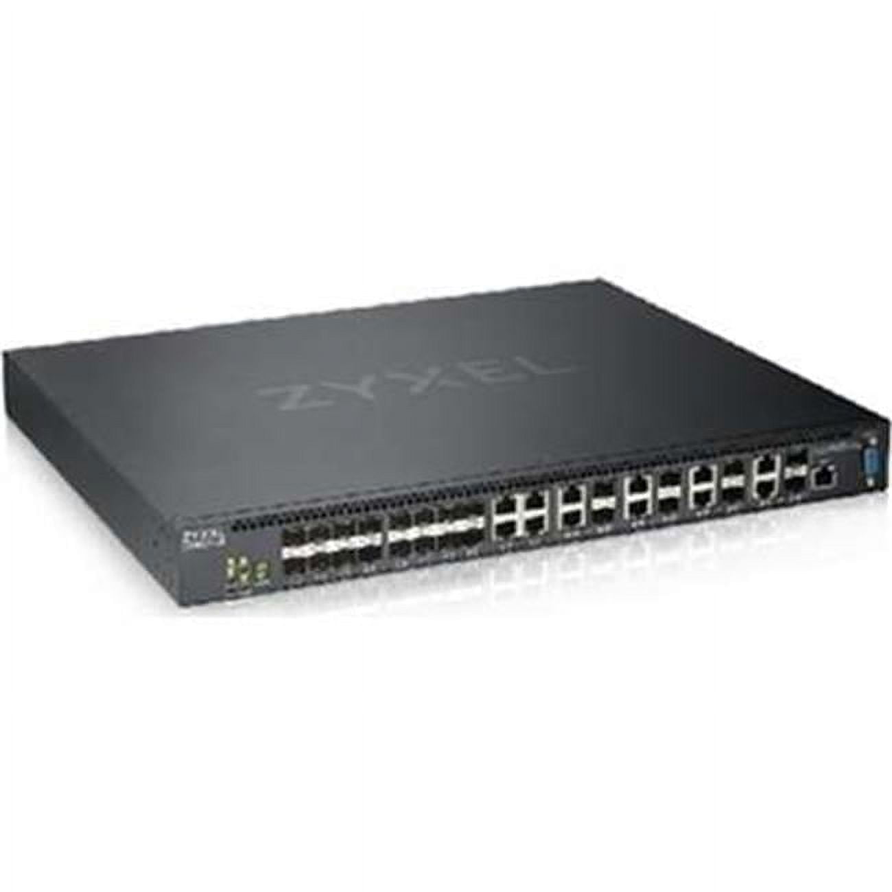 ZYXEL XS3800-28 24-port 10G Multi-Gigabit L3 Managed Aggregation Switch with 16 SFP+ 10G Ports ...