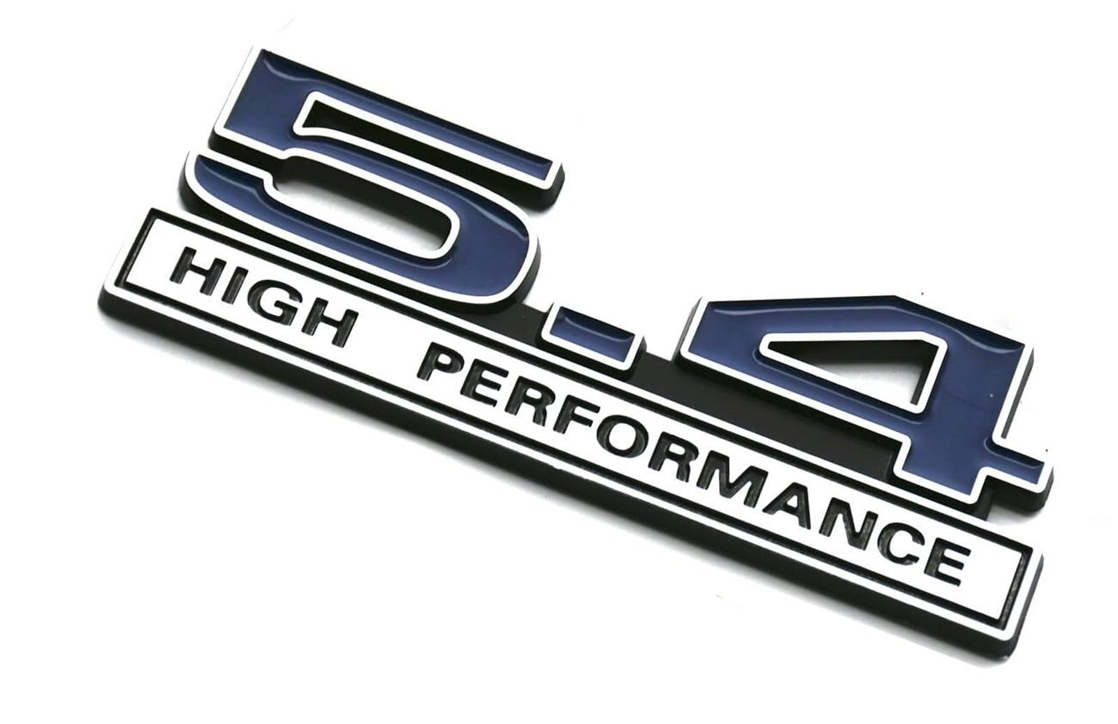 ZZ 1pc 5.4L Liter High Performance Badge V6 Engine Emblems Badge 3D ...