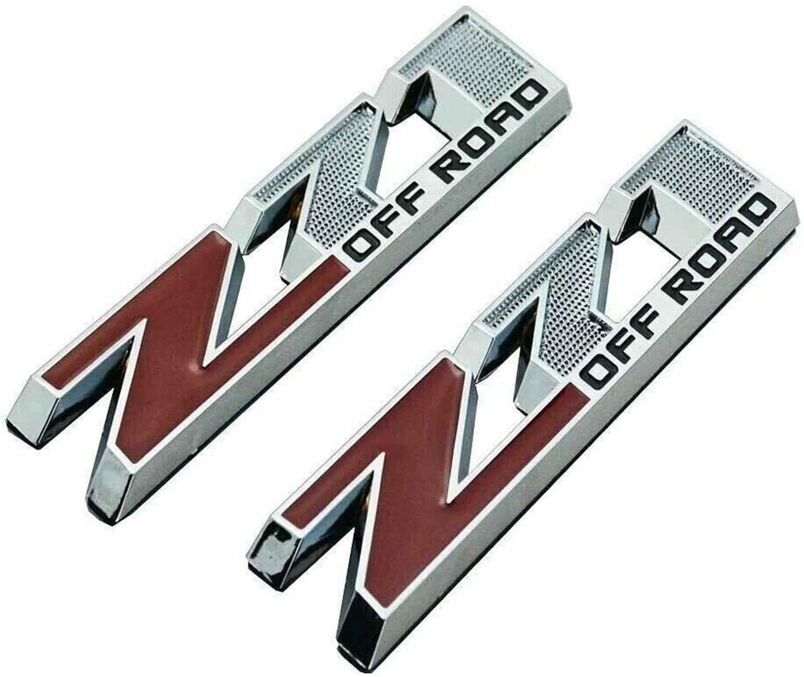ZZ 2pcs 5"" Z71 Off-Road Rear Trunk Emblems Door Side Sport Badge ...