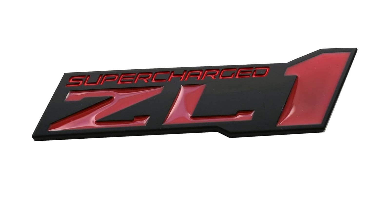 ZZ 2pcs ZL1 Supercharged Emblem Engine Hood Badge Decal Replacement Zl1 ...