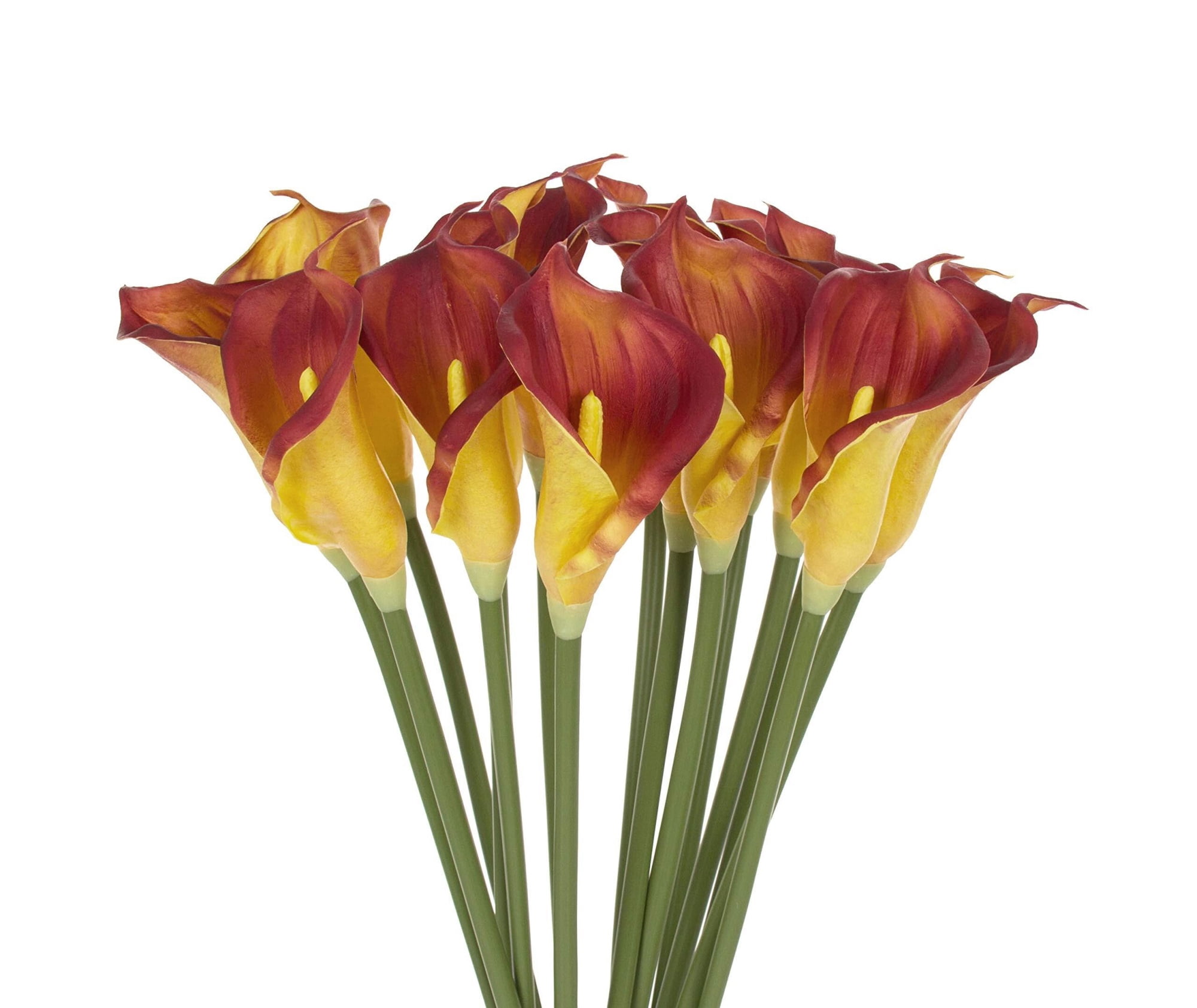 ZZ Calla Lilies Artificial Flower,26'' Long Stem Artificial Calla Lily ...