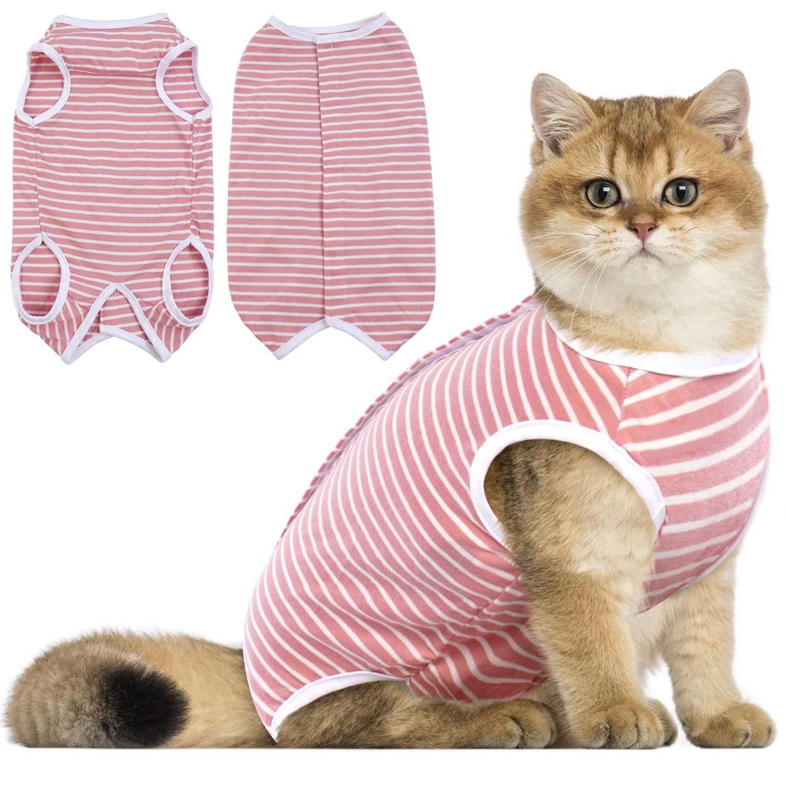 ZZ Cat Recovery Suit, Cat Surgery Recovery Suit Female, Kitten Cat ...
