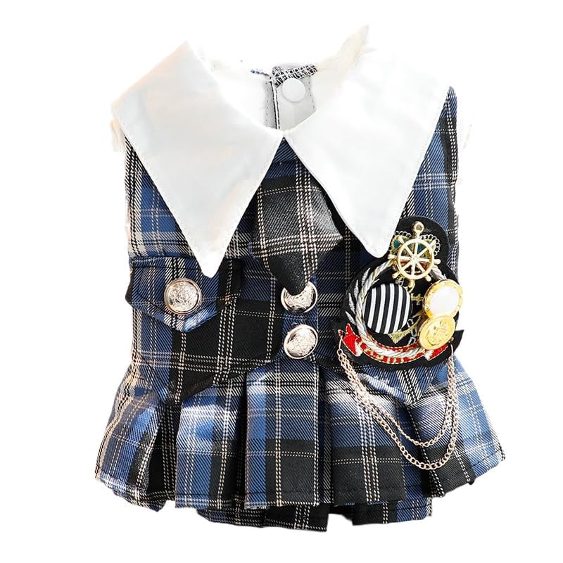 ZZ Dog Princess Dresses for Small Dogs Cat Lolita Clothes JK Uniform ...