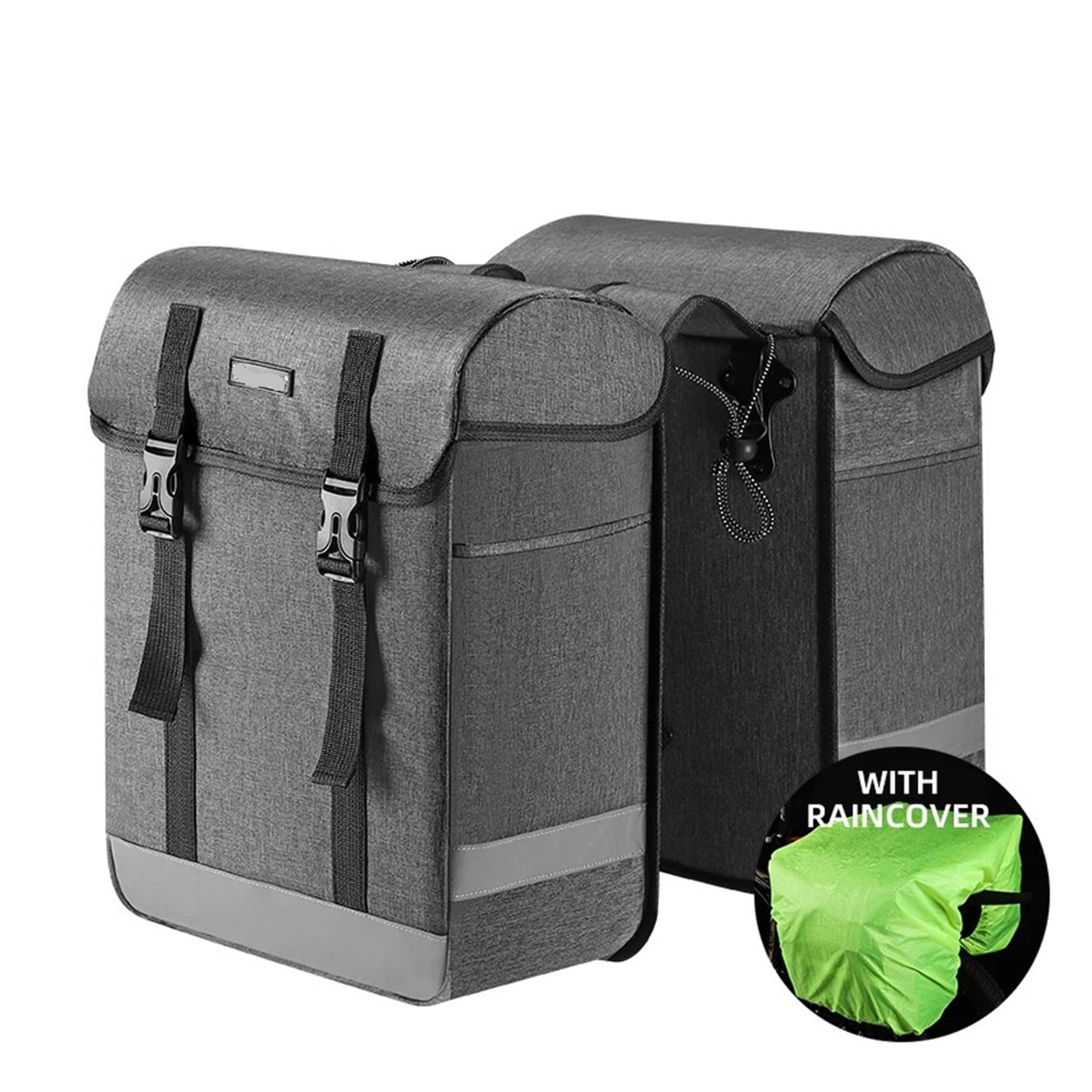 ZZ Large Capacity Bicycle Bike Bag Waterproof Rear Rack Tail Seat Bag ...