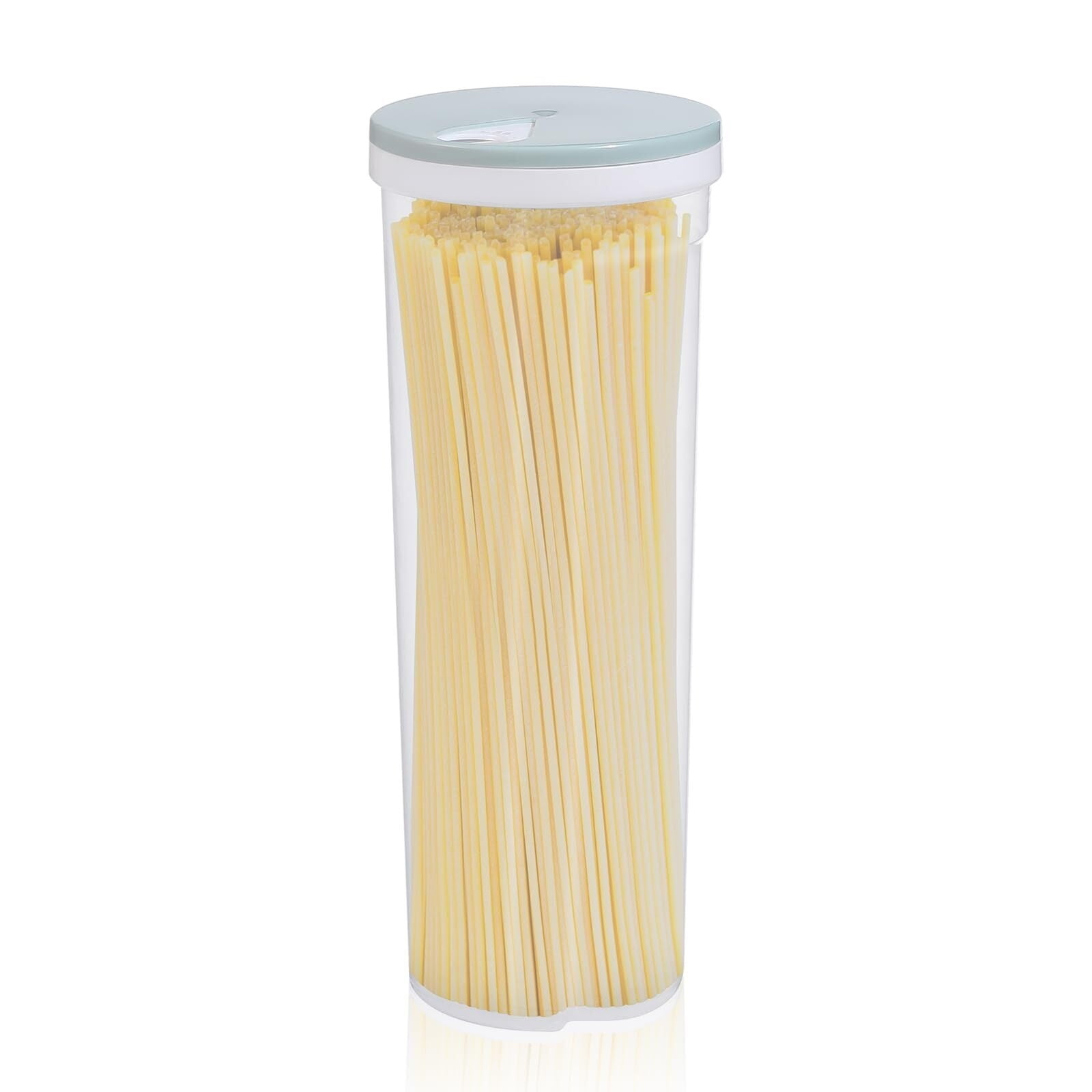 ZZ Plastic Tall Food Storage Spaghetti Noodle Pasta Container with ...