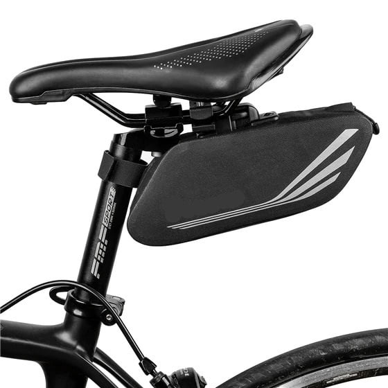 ZZ Rainproof Bicycle Bag 3D Shell Reflective Seatpost Saddle Bag MTB ...